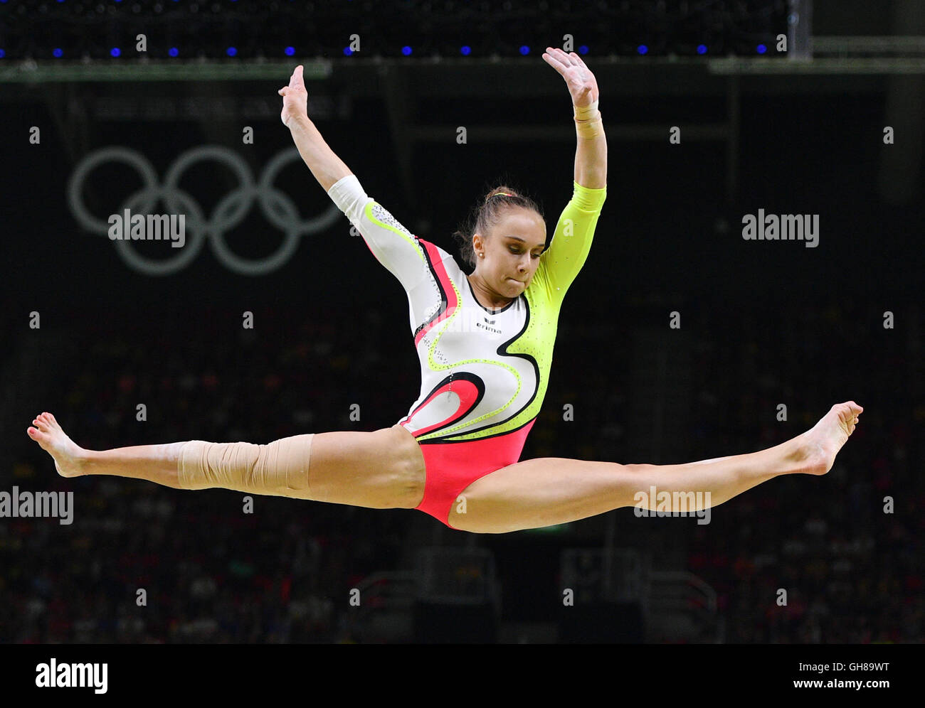Rio de Janeiro, Brazil. 9th August, 2016. Tabea Alt of Germany performs ...