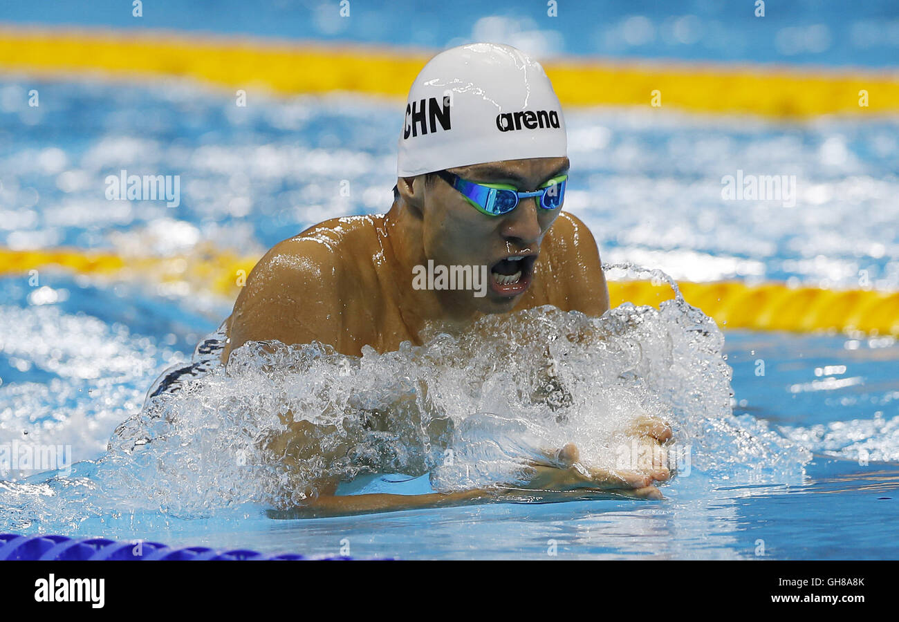Rio de Janeiro, Brazil. 9th August, 2016. China's Mao Feilian competes ...