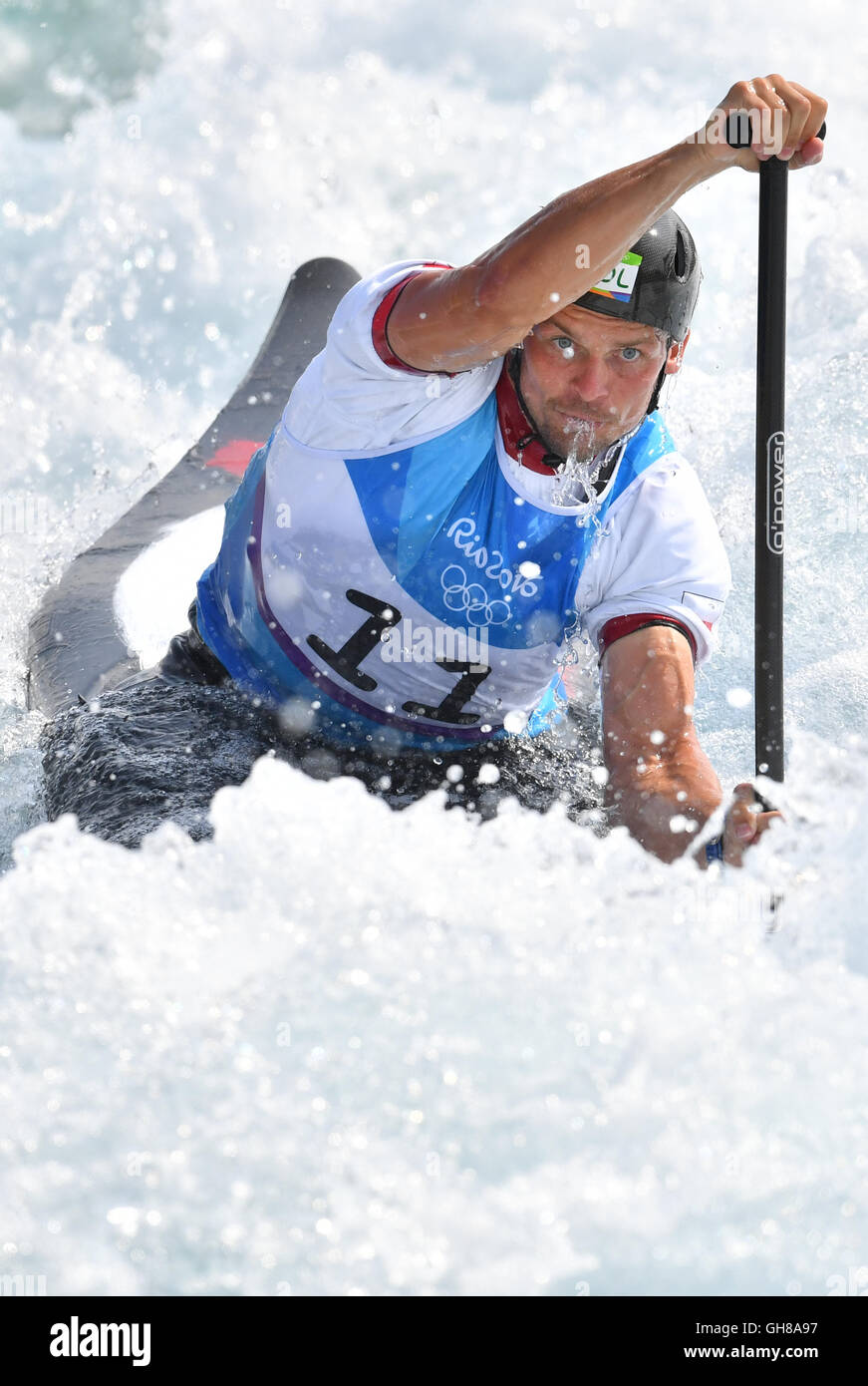 Rio de Janeiro, Brazil. 9th Aug, 2016. Matej Benus of Slovakia competes ...