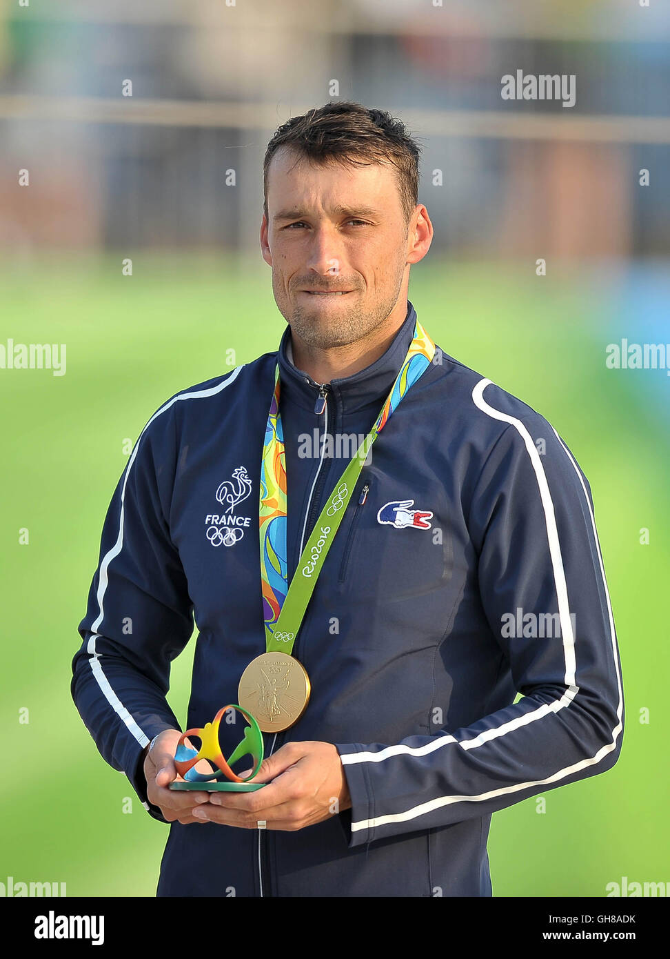 Rio de Janeiro, Brazil. 09th Aug, 2016. Denis Gargaud Chanut (FRA) with ...