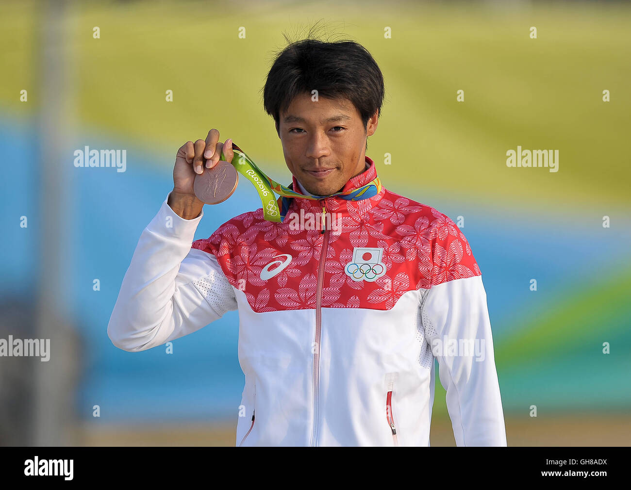 Rio de Janeiro, Brazil. 09th Aug, 2016. Takuya Haneda (JPN) with his ...