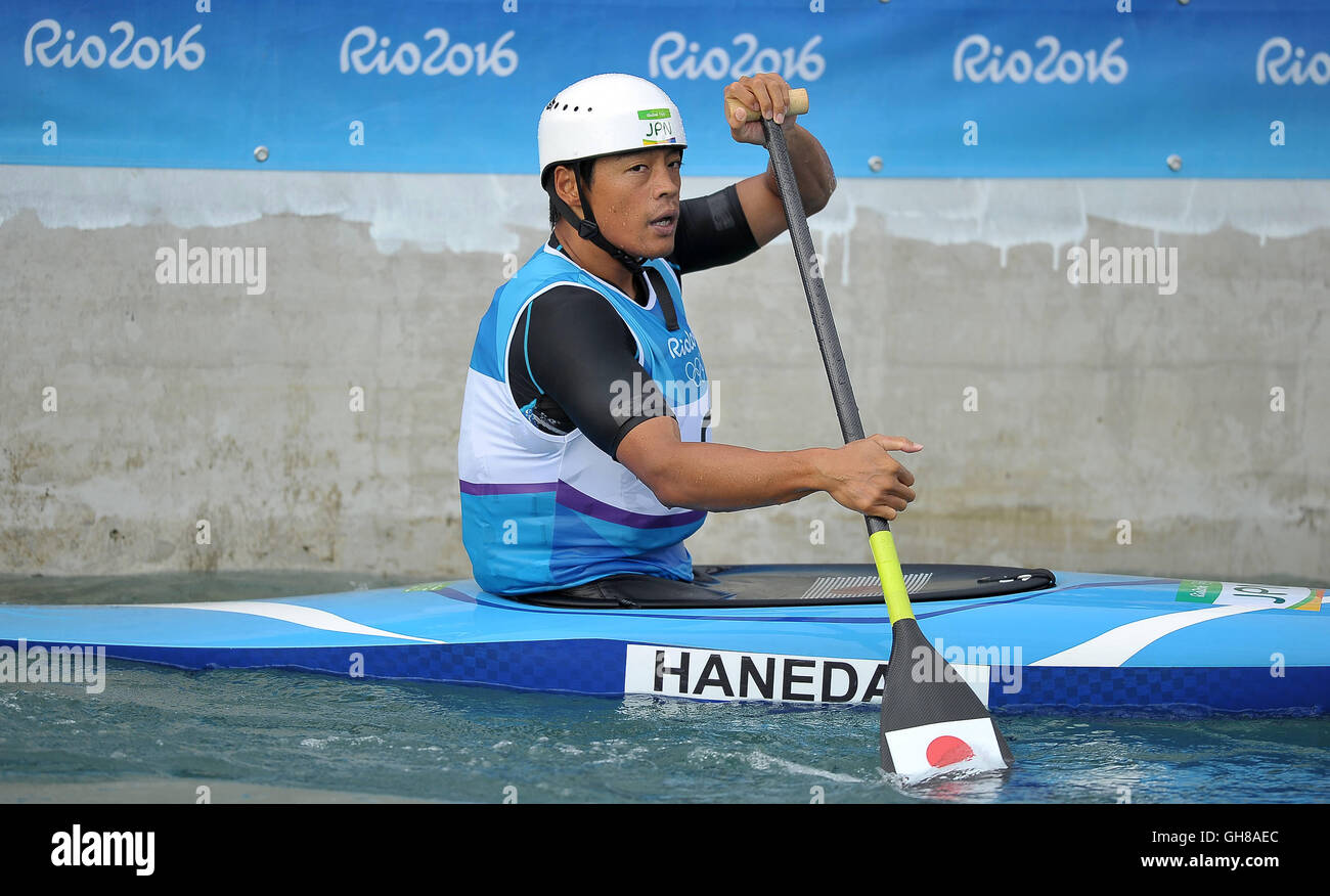 Rio de Janeiro, Brazil. 09th Aug, 2016. Takuya Haneda (JPN). Canoe ...