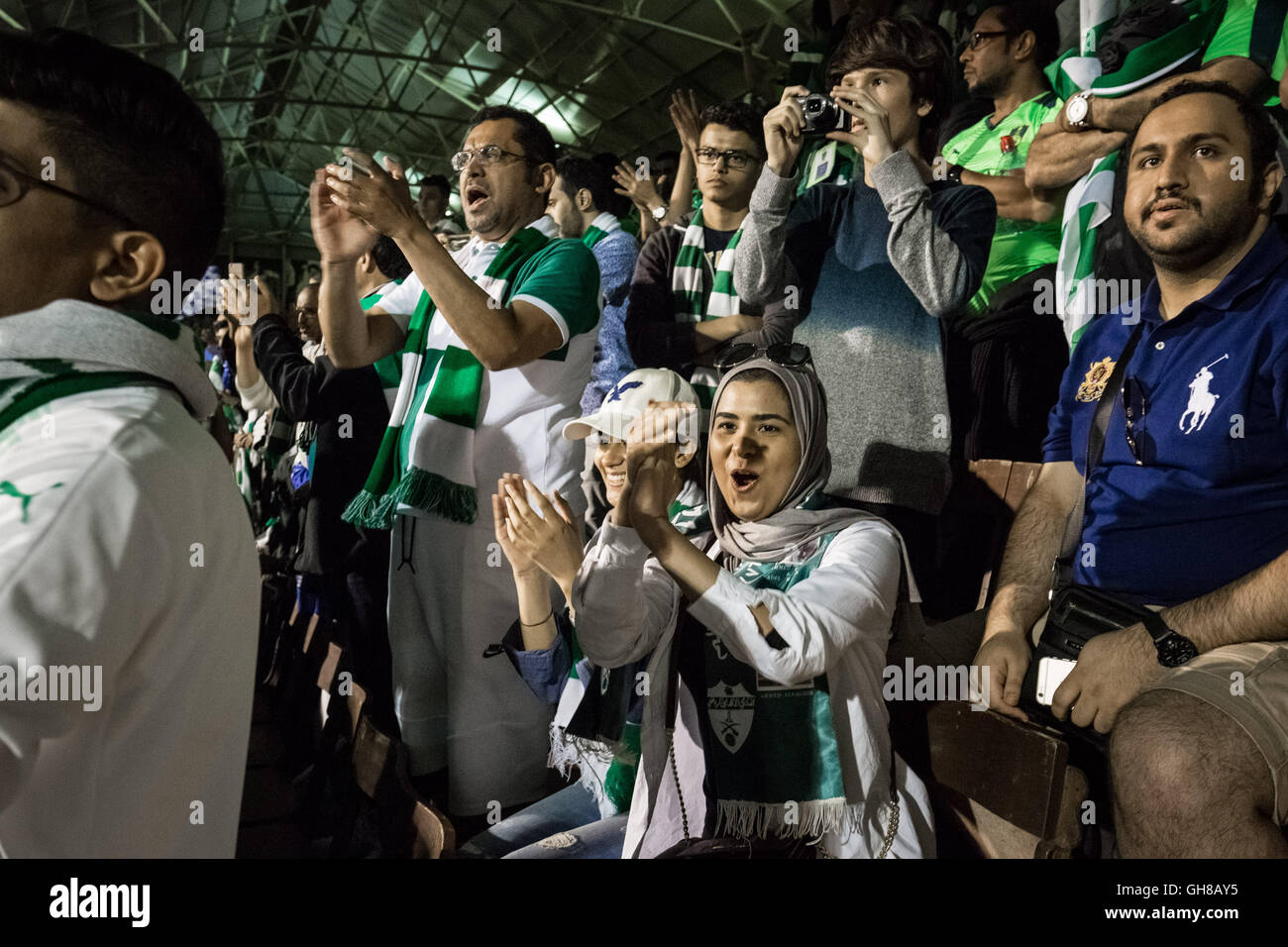 Saudi football fans hi-res stock photography and images - Alamy