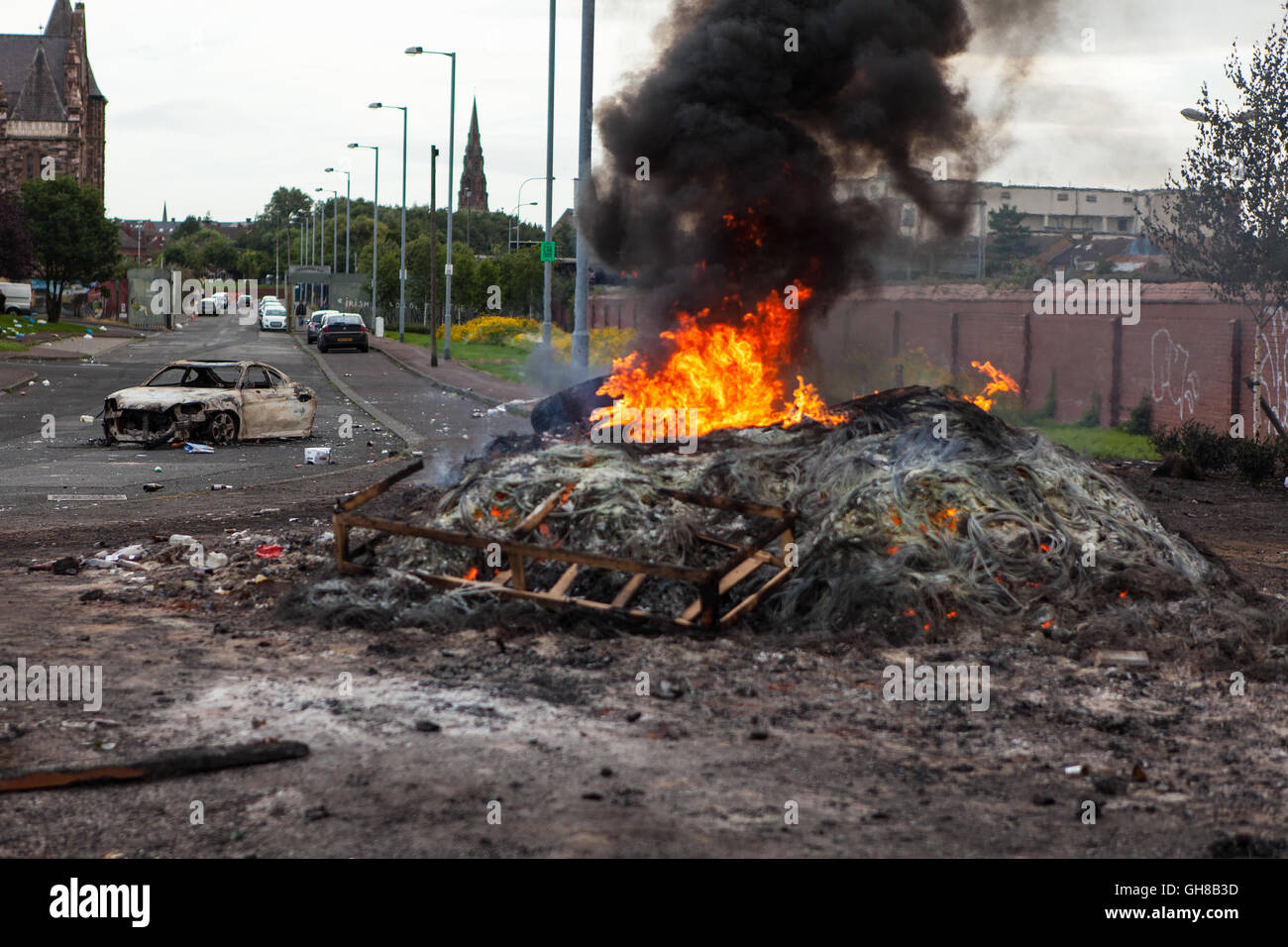 Divis street hi-res stock photography and images - Alamy