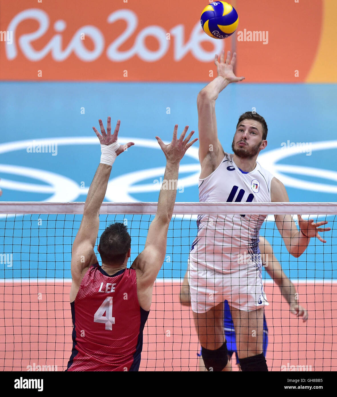 David Lee Shirtless Volleyball