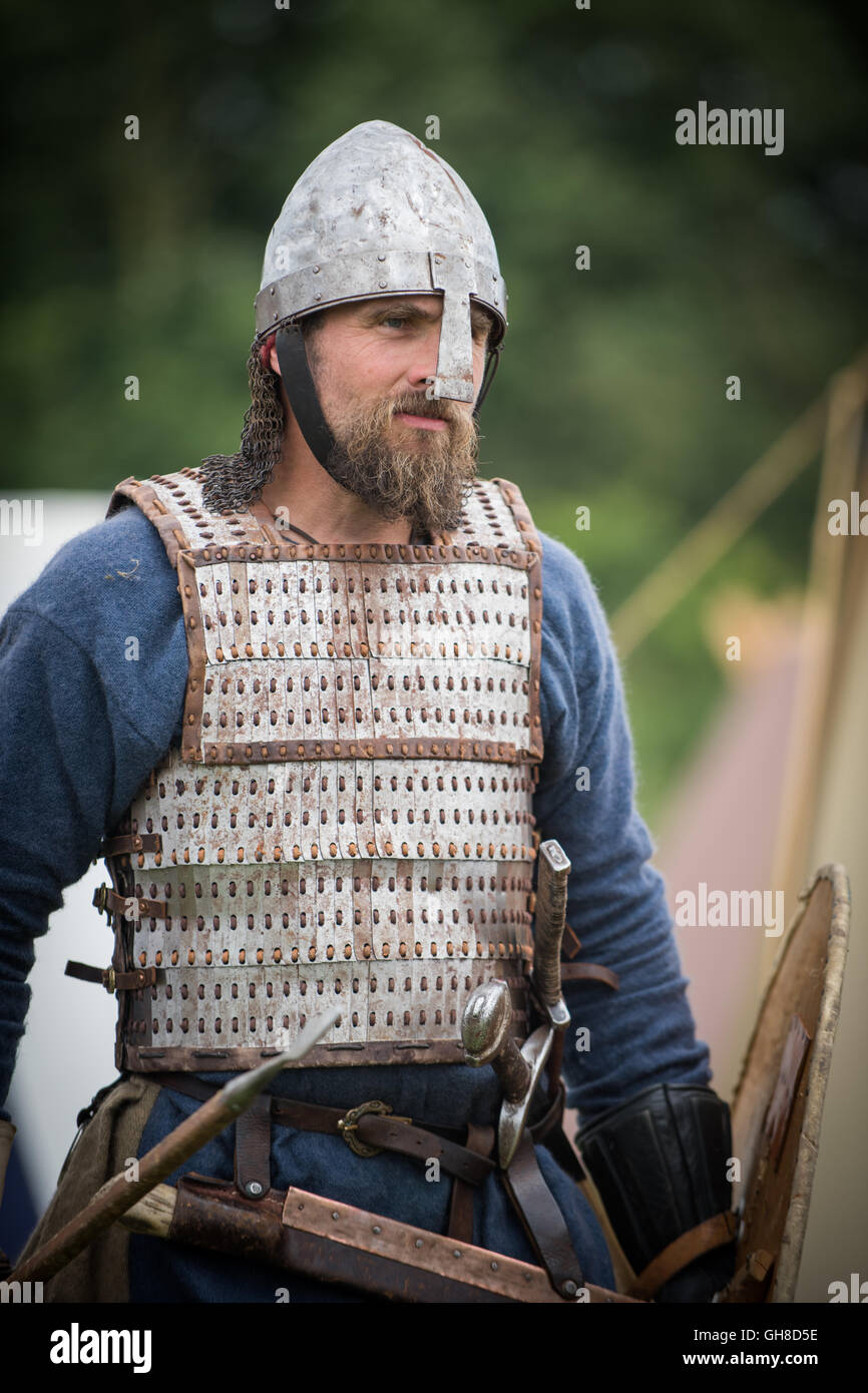 Saxon army ready battle hi-res stock photography and images - Alamy