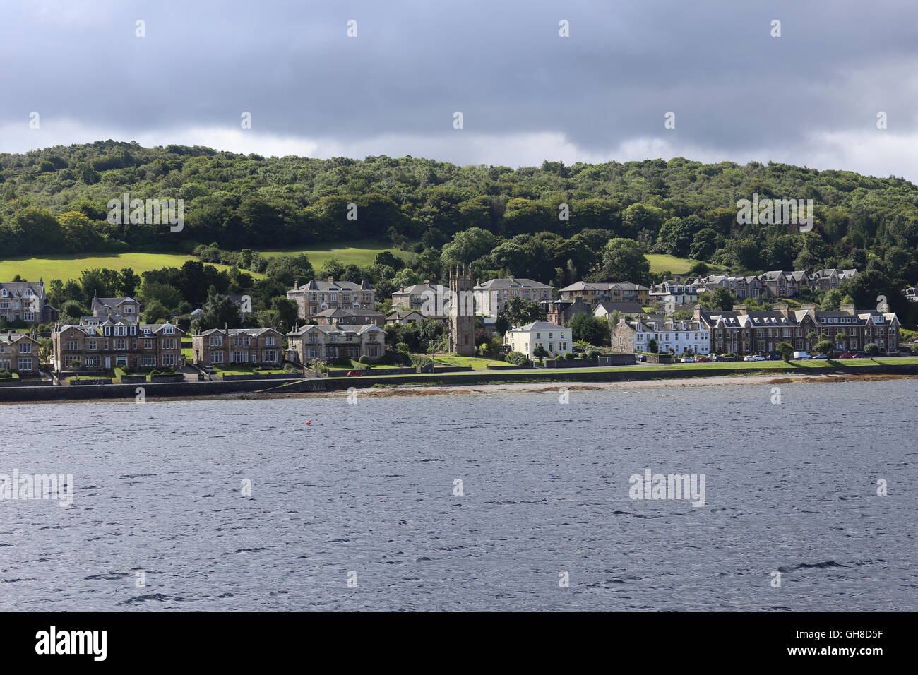 Rothesay waterfront Isle of Bute Scotland August 2016 Stock Photo - Alamy