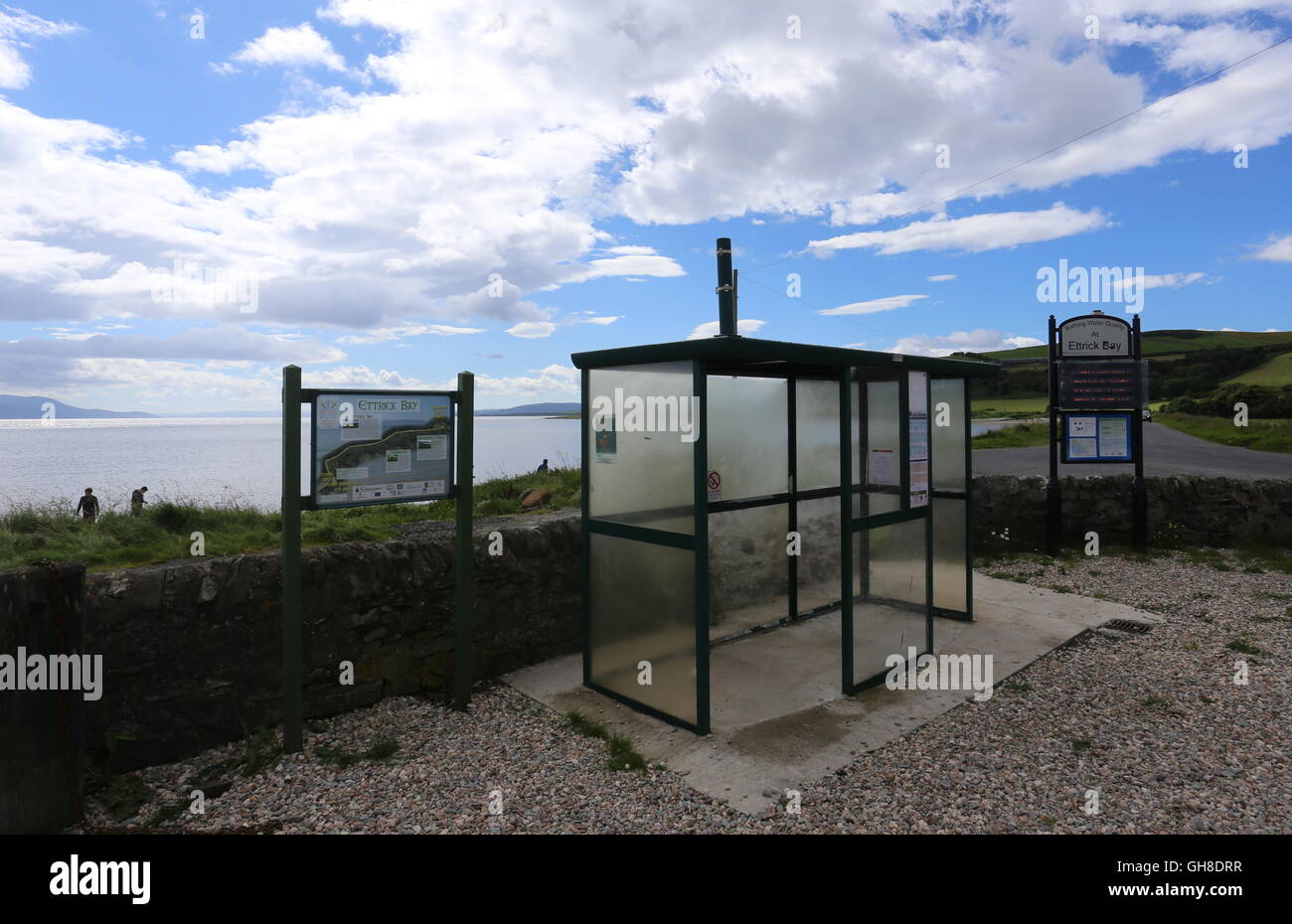 Ettrick Bay Isle of Bute Scotland August 2016 Stock Photo - Alamy