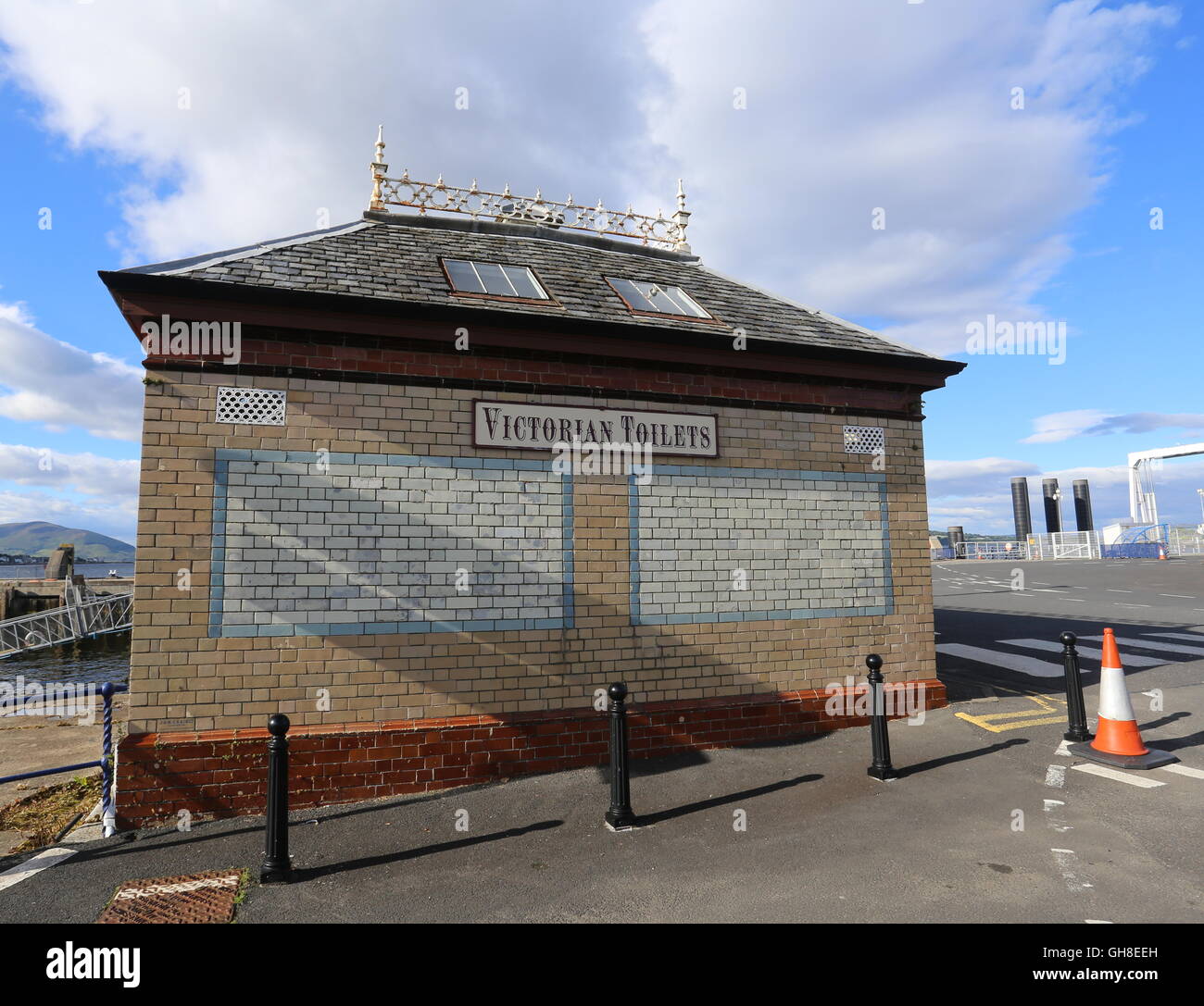 Exterior of Victorian Toilets Rothesay Isle of Bute Scotland August ...