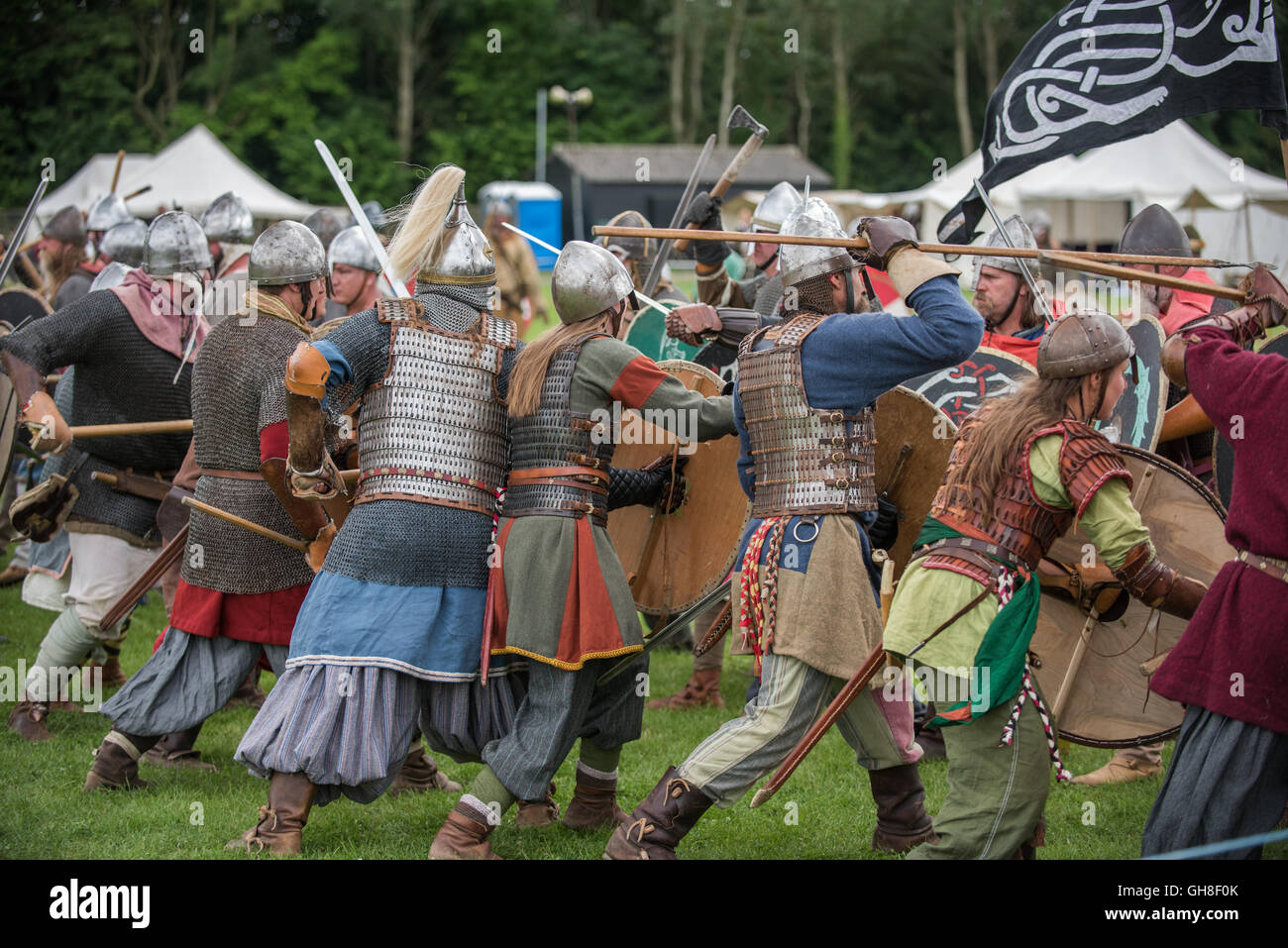 Viking Shield Wall High Resolution Stock Photography and Images - Alamy
