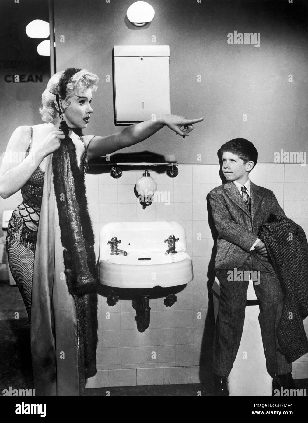 BUS STOP / Bus Stop USA 1956 / Joshua Logan Szene: Cherie (MARILYN ...