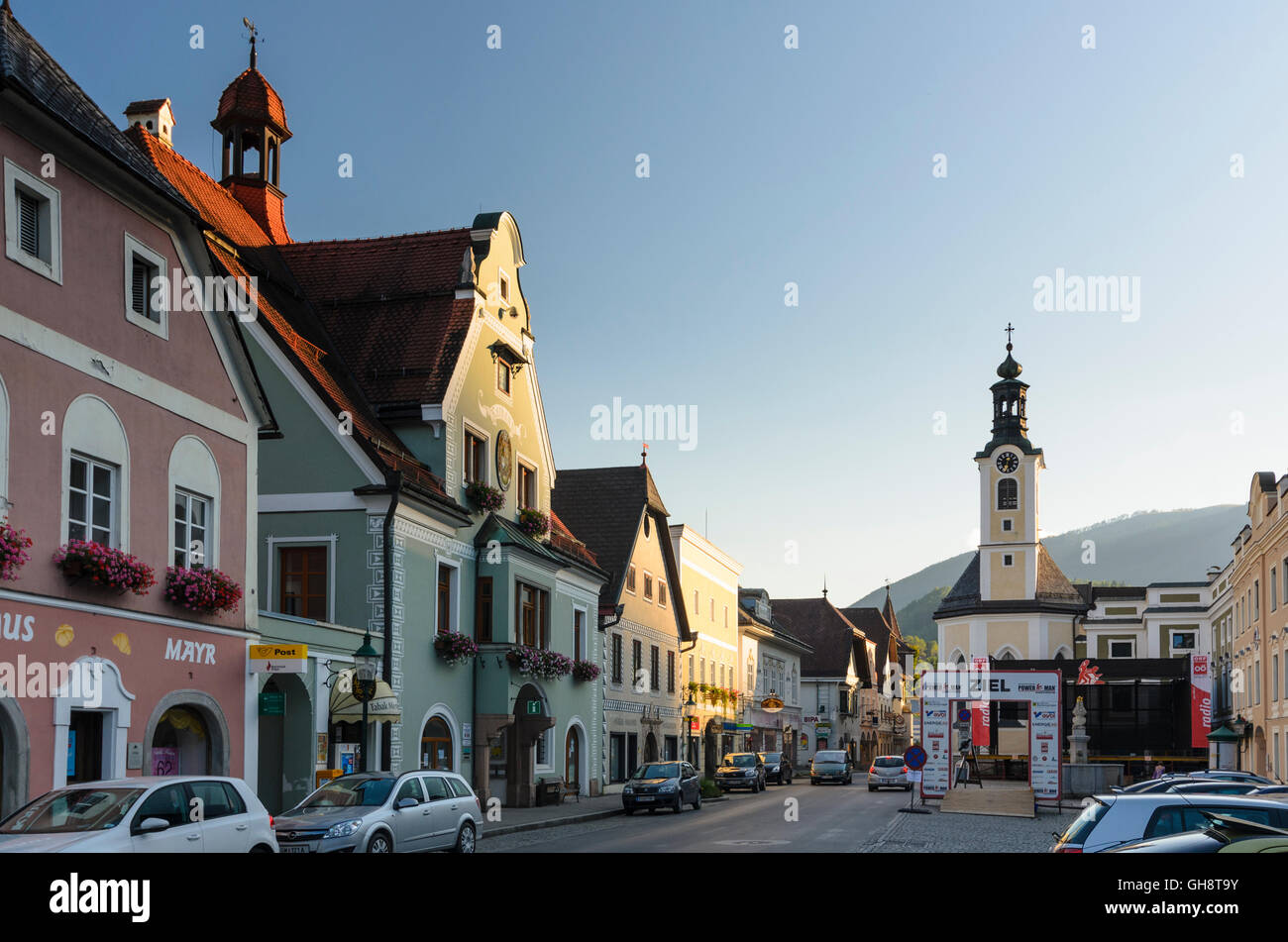 Market square in weyer markt hi-res stock photography and images - Alamy