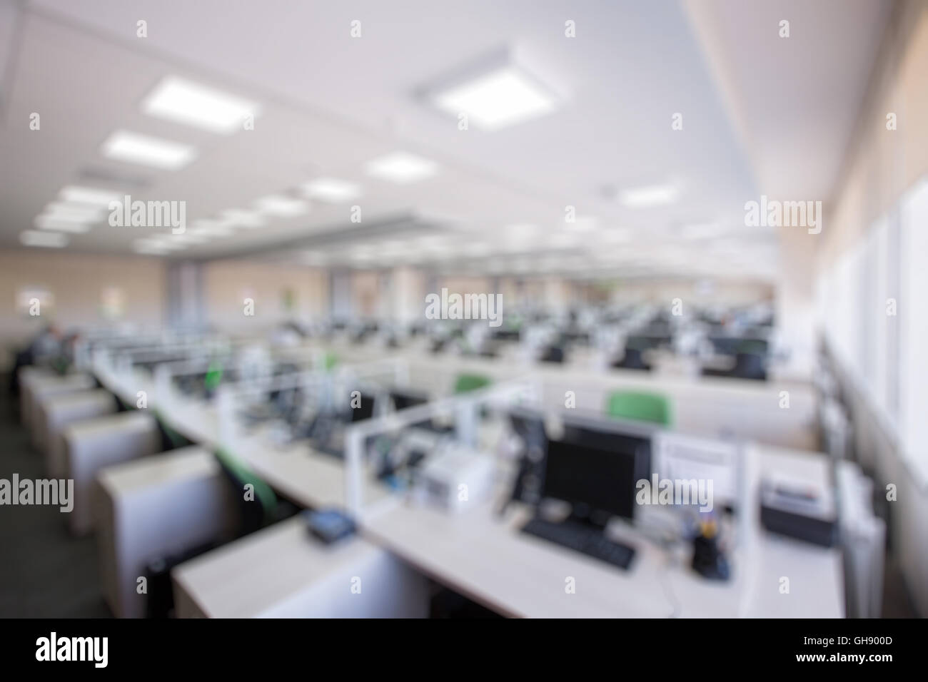 Blurry office background, perfect to use for backdrop in advertisements ...