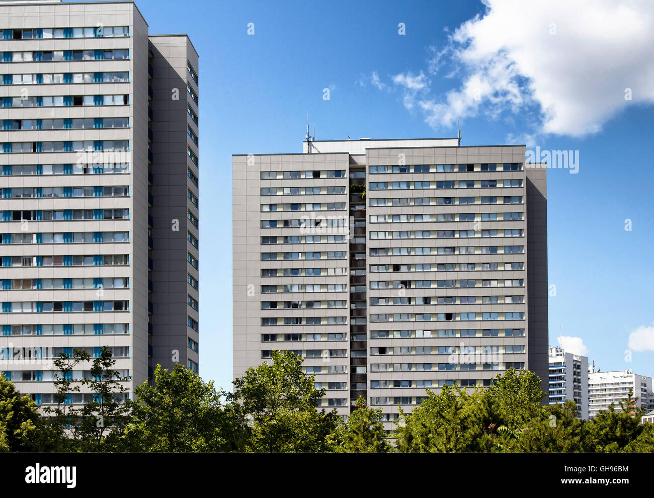 Modern residential buildings in Berlin Stock Photo - Alamy