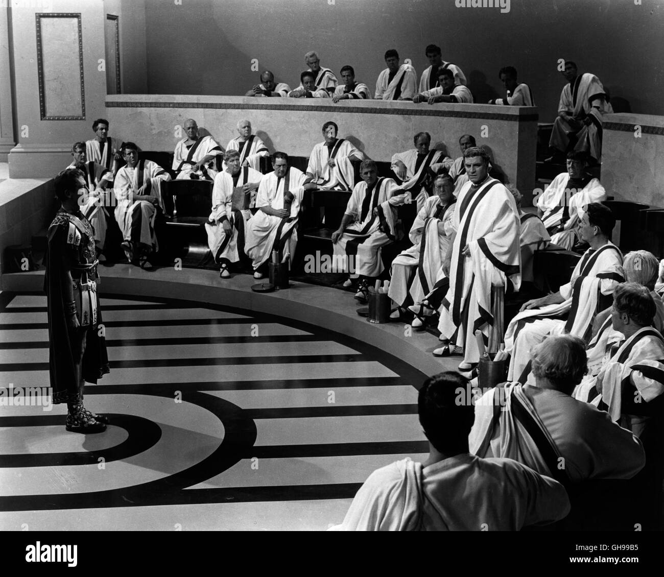 SPARTACUS / Spartacus USA 1960 / Stanley Kubrick Szene mit LAURENCE ...