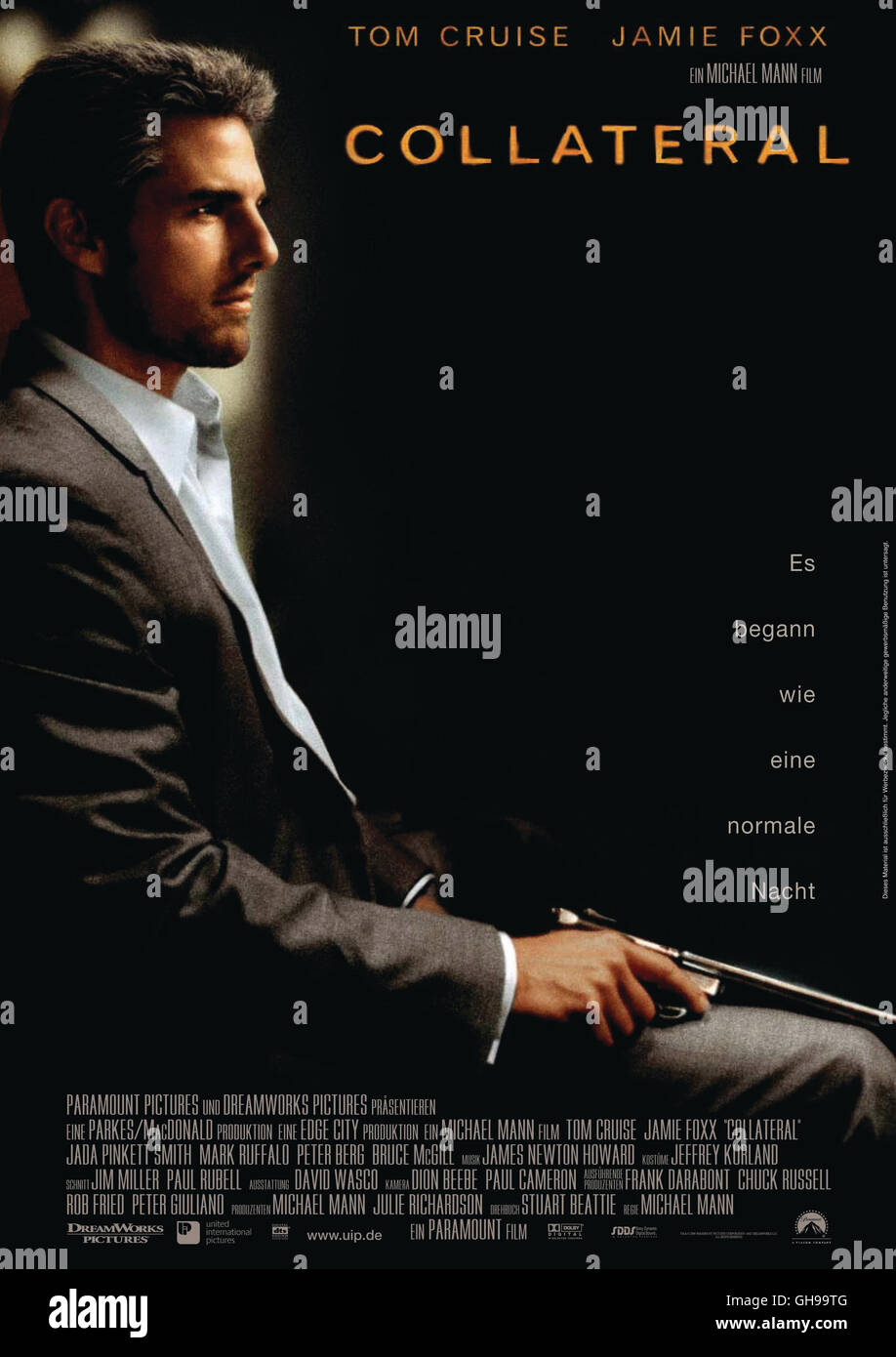 COLLATERAL / Collateral USA 2004 / Michael Mann Filmplakat mit Tom ...