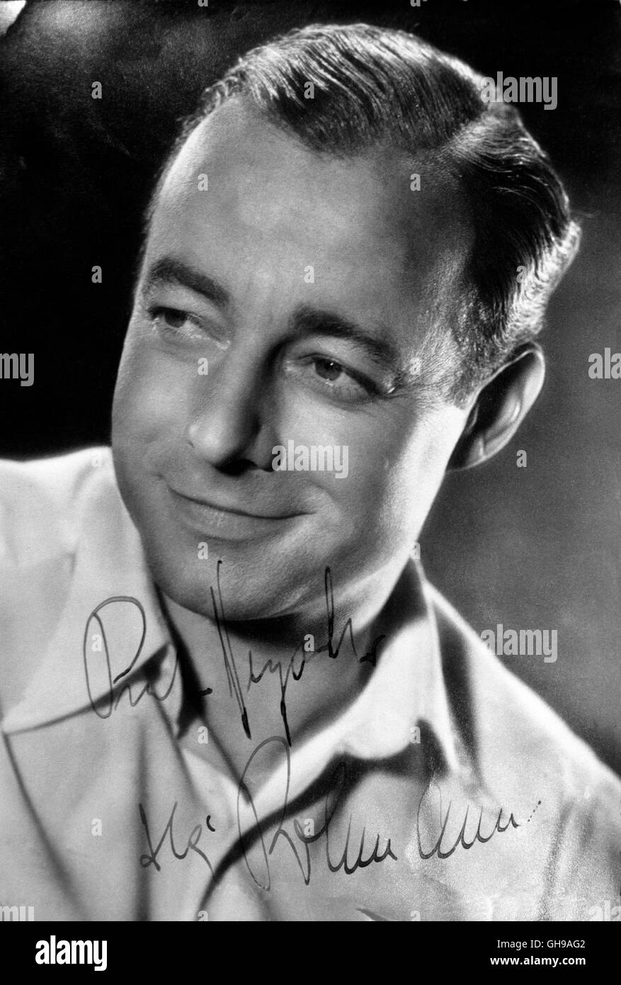 Heinz rühmann portrait Black and White Stock Photos & Images - Alamy