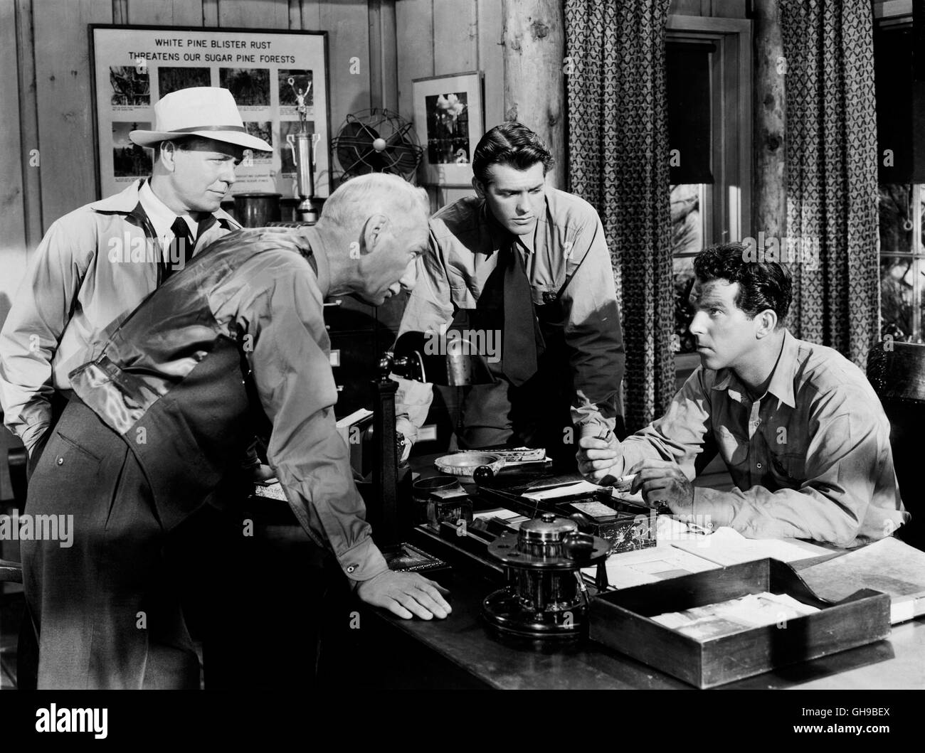 LODERNDE FLAMMEN / The Forest Rangers USA 1942 / George Marshall Szene ...