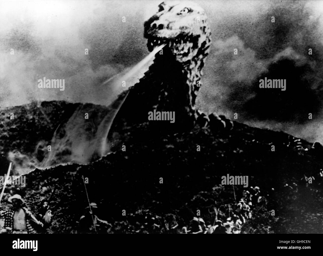 Godzilla Black and White Stock Photos & Images - Alamy
