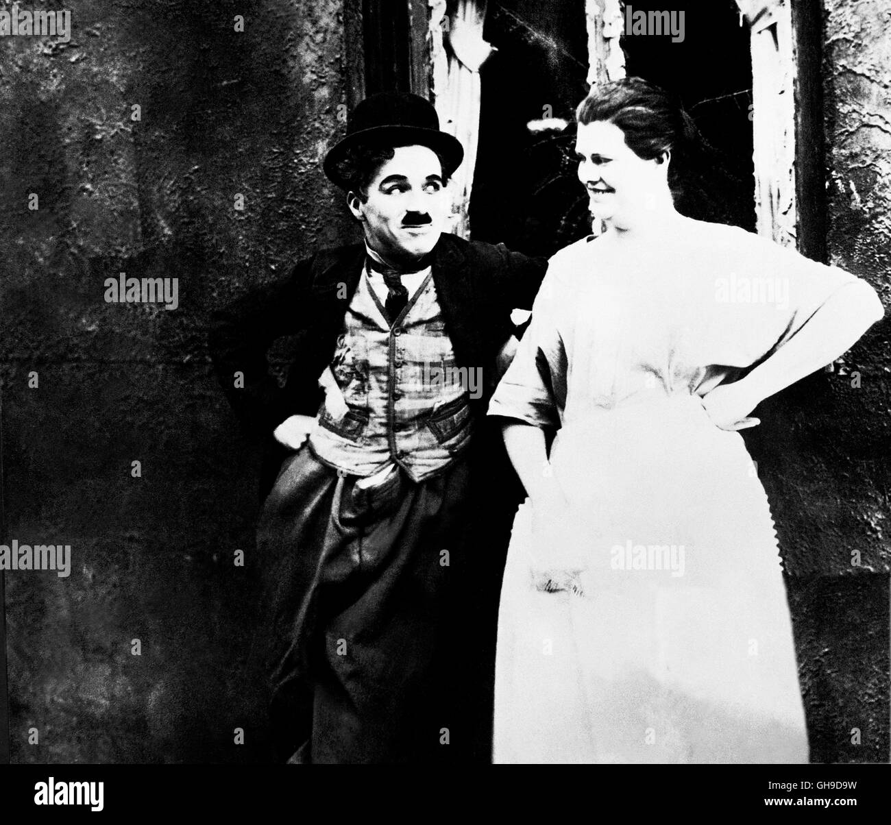 Silent film chaplin hi-res stock photography and images - Alamy