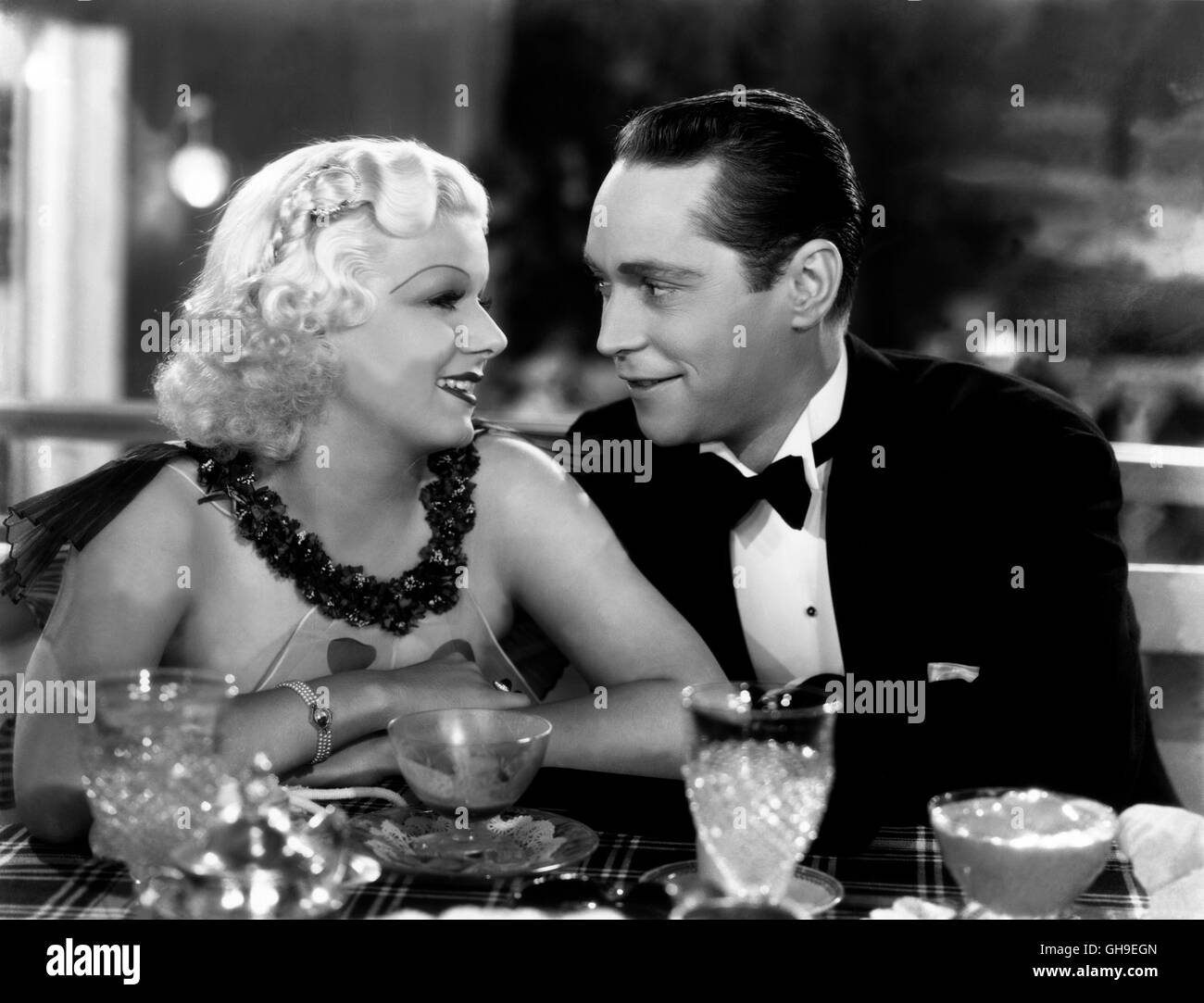 JEAN HARLOW (Eadie), FRANCHOT TONE (T.R.Paige, Jr.) Regie: Jack Conway ...