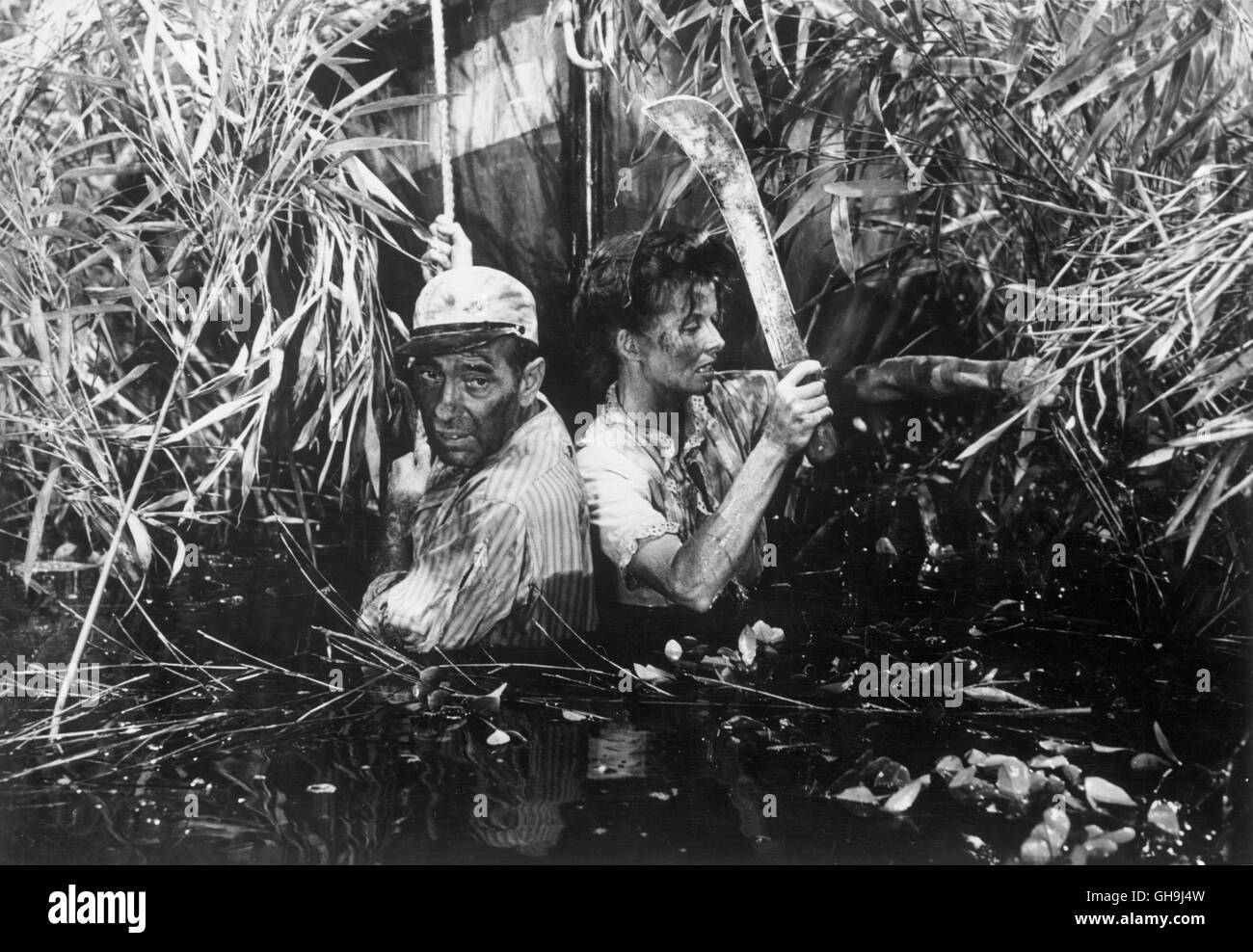 AFRICAN QUEEN The African Queen USA/GB 1951 John Huston KATHARINE ...