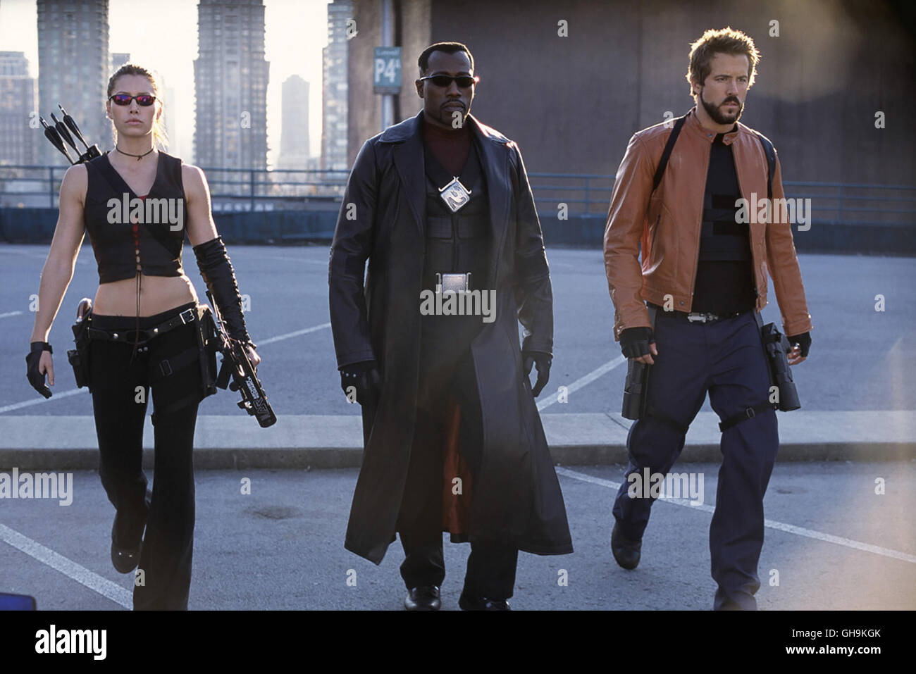 Jessica biel blade trinity blade hi-res stock photography and images ...