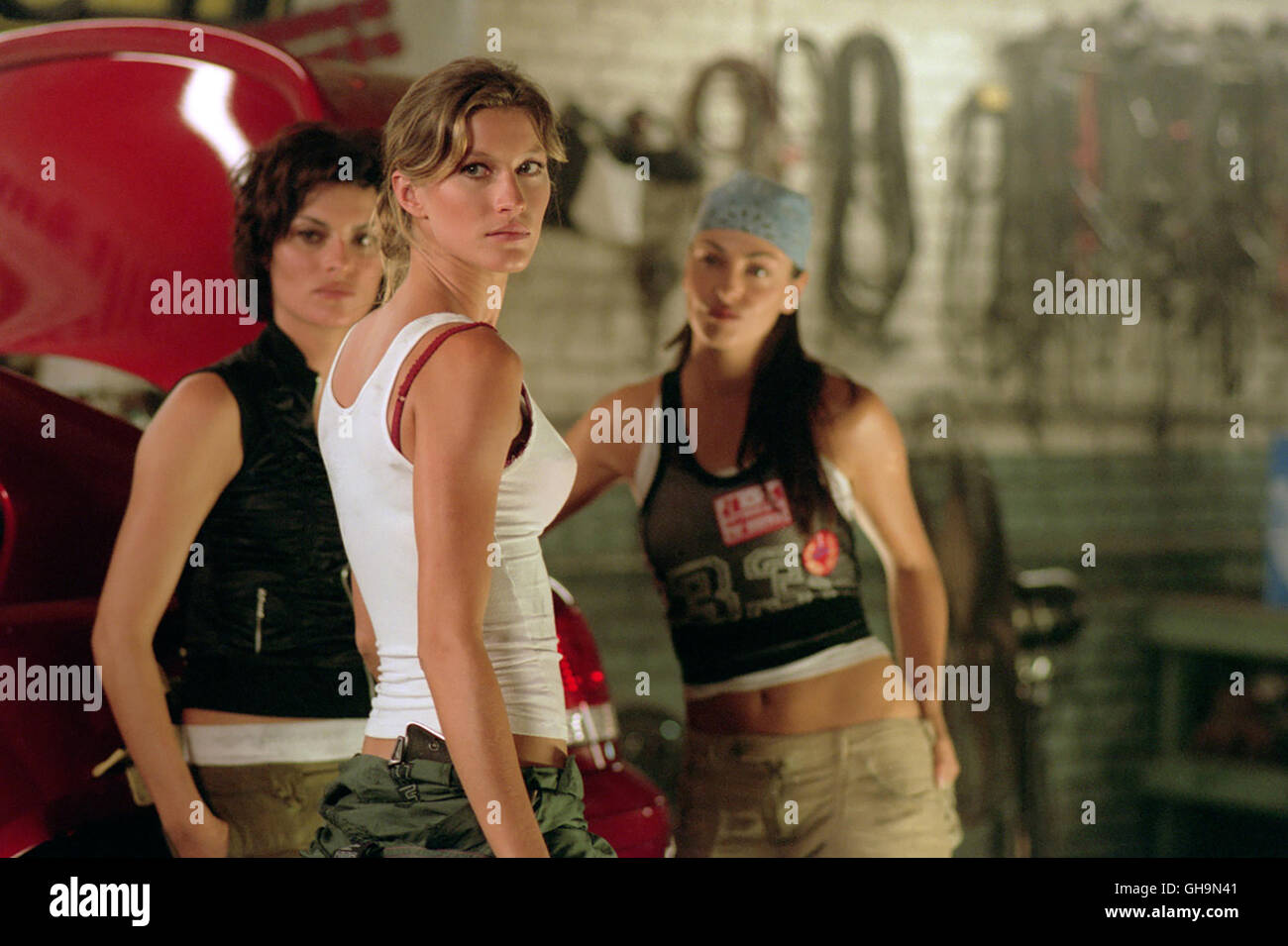 NEW YORK TAXI Taxi USA 2004 Tim Story MAGALI AMADEI, GISELE BÜNDCHEN, INGRID VANDEBOSCH Regie ...