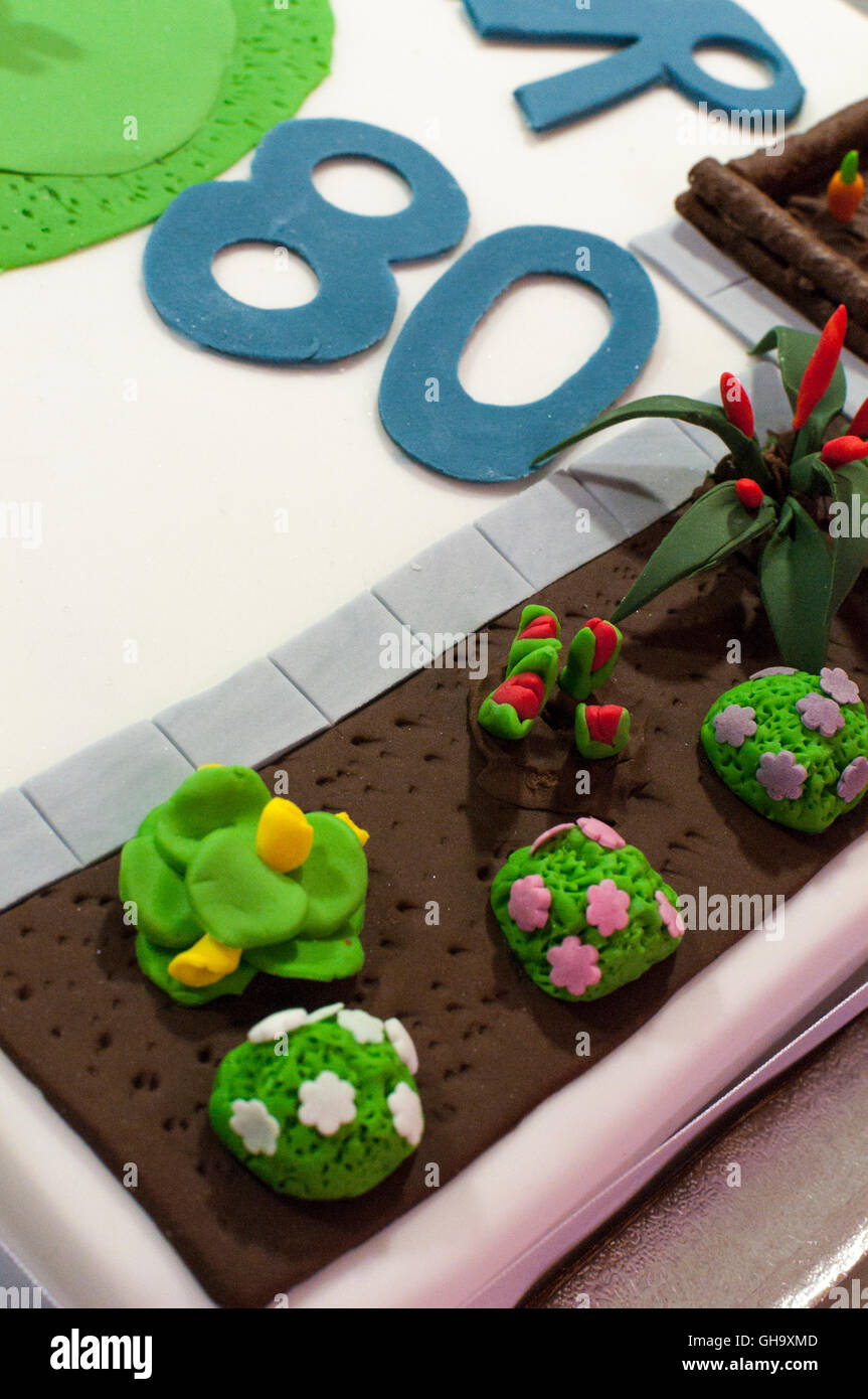 80th birthday cake hi-res stock photography and images - Alamy