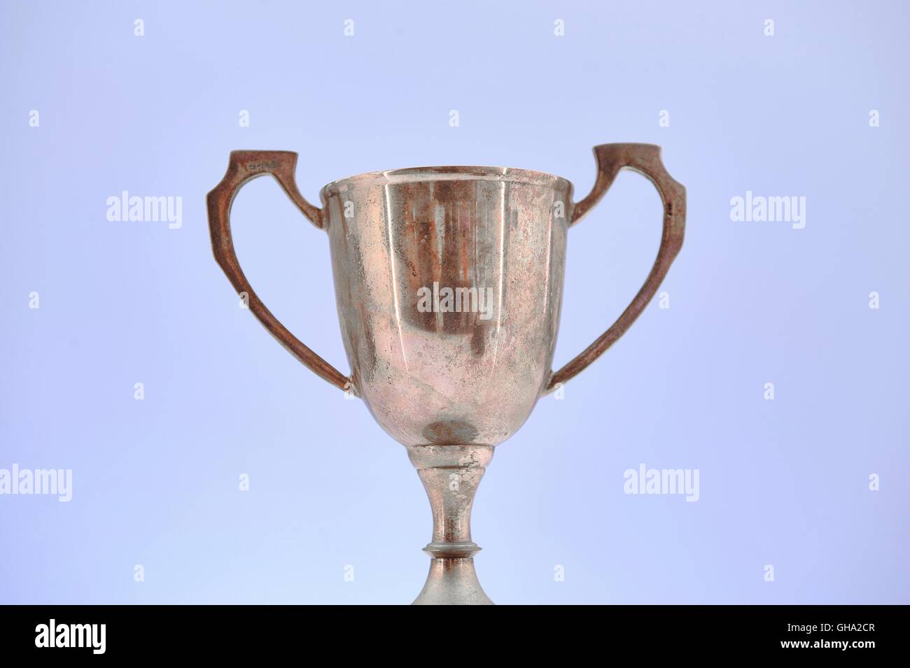 A studio photo of a vintage trophy Stock Photo - Alamy