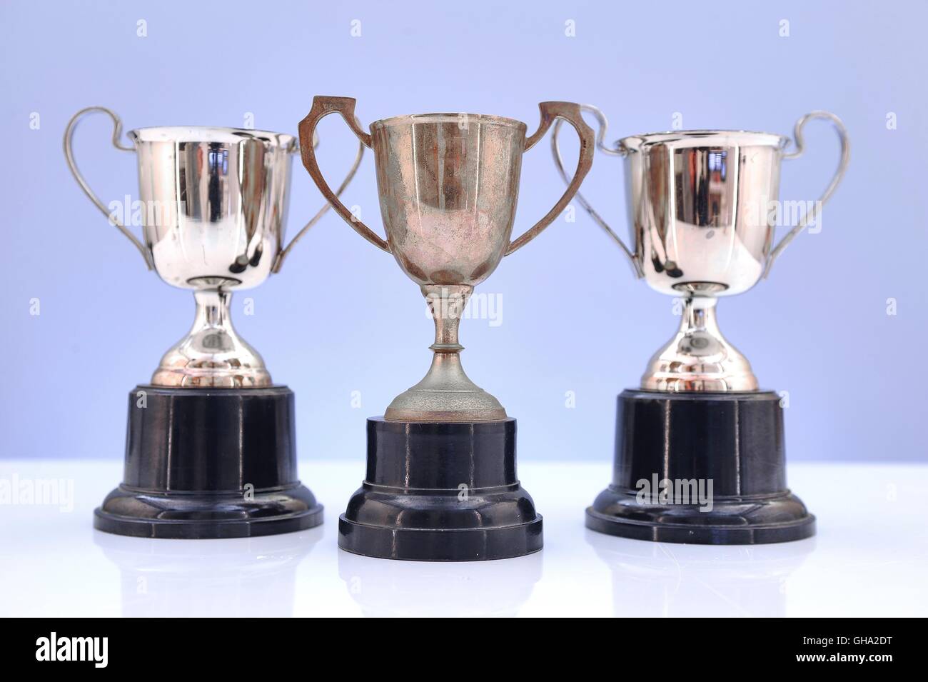 A studio photo of a vintage trophy Stock Photo - Alamy