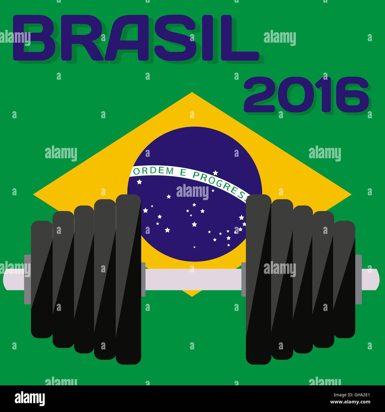 Rio. Brazil 2016. Olympic Summer Games. Abstract Colorful Background ...