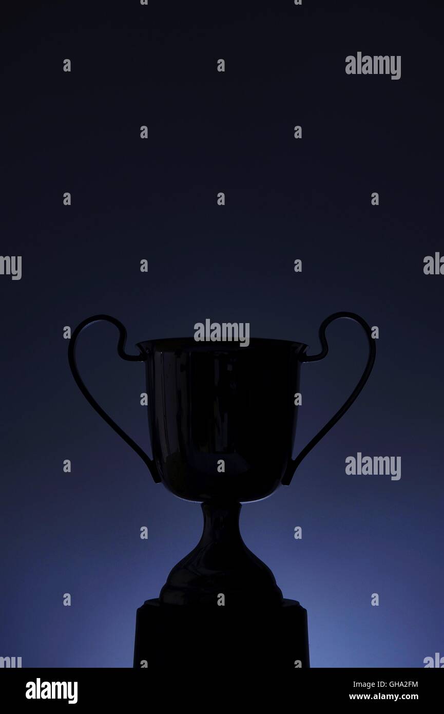 A studio photo of a vintage trophy Stock Photo - Alamy