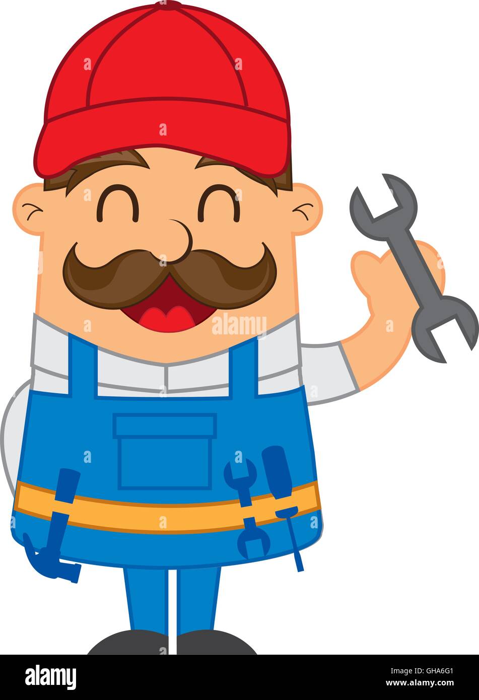 mechanic man character icon Stock Vector Image & Art - Alamy