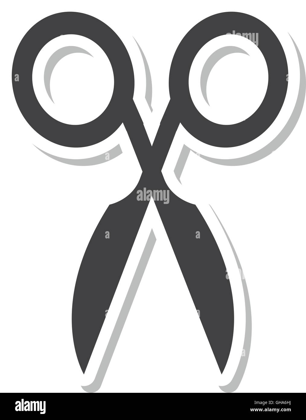 scissors school supply icon Stock Vector Image & Art - Alamy