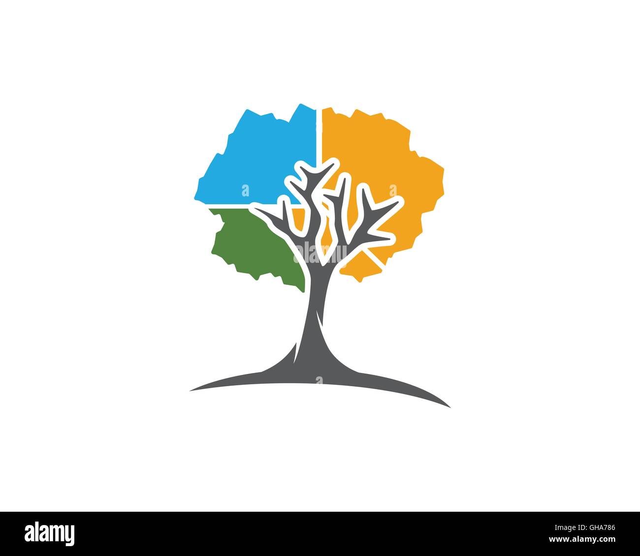 Family Tree Logo Stock Vector Image & Art - Alamy