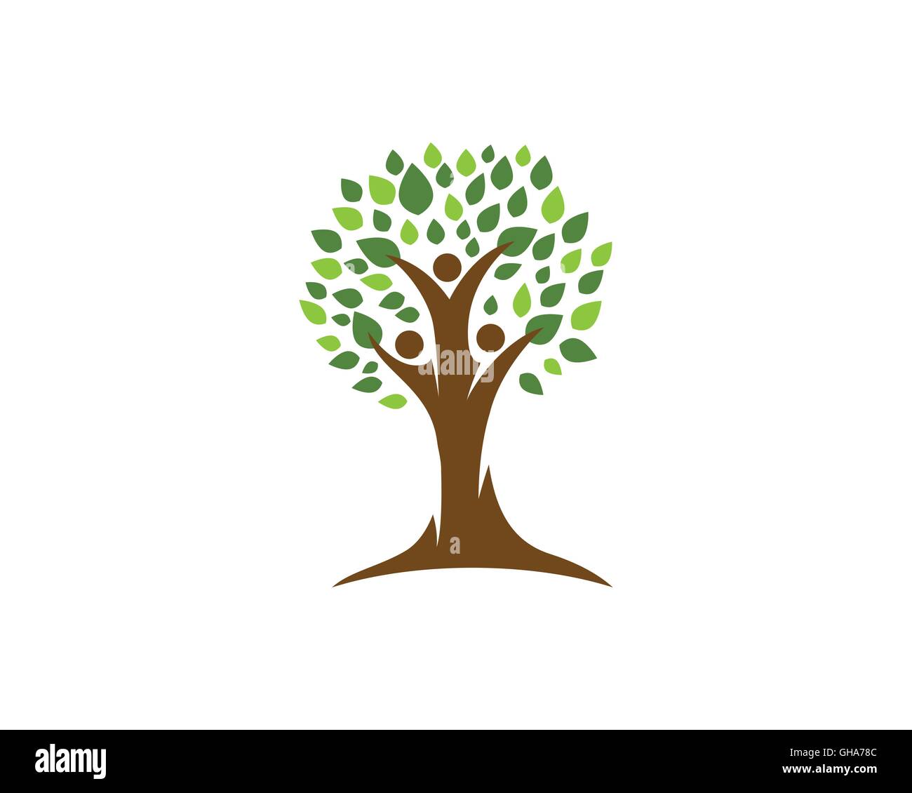Family Tree Logo Stock Vector Image & Art - Alamy