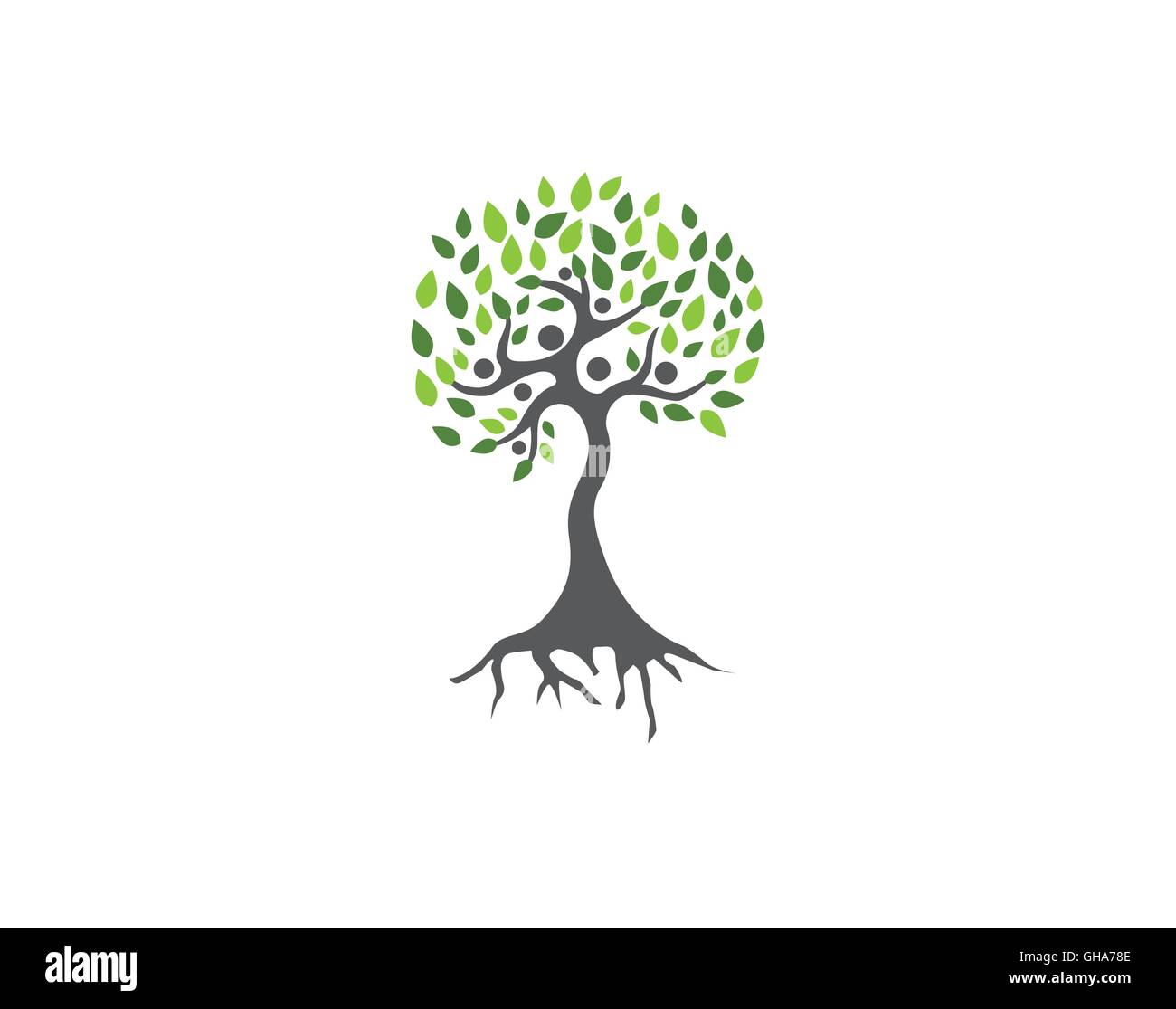 Family Tree Logo Stock Vector Image & Art - Alamy