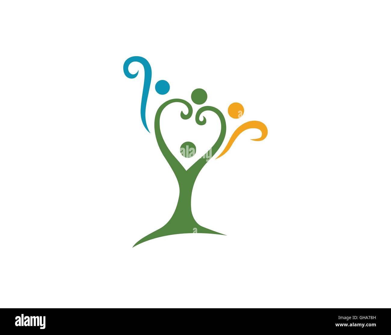 Family Tree Logo Stock Vector Image & Art - Alamy