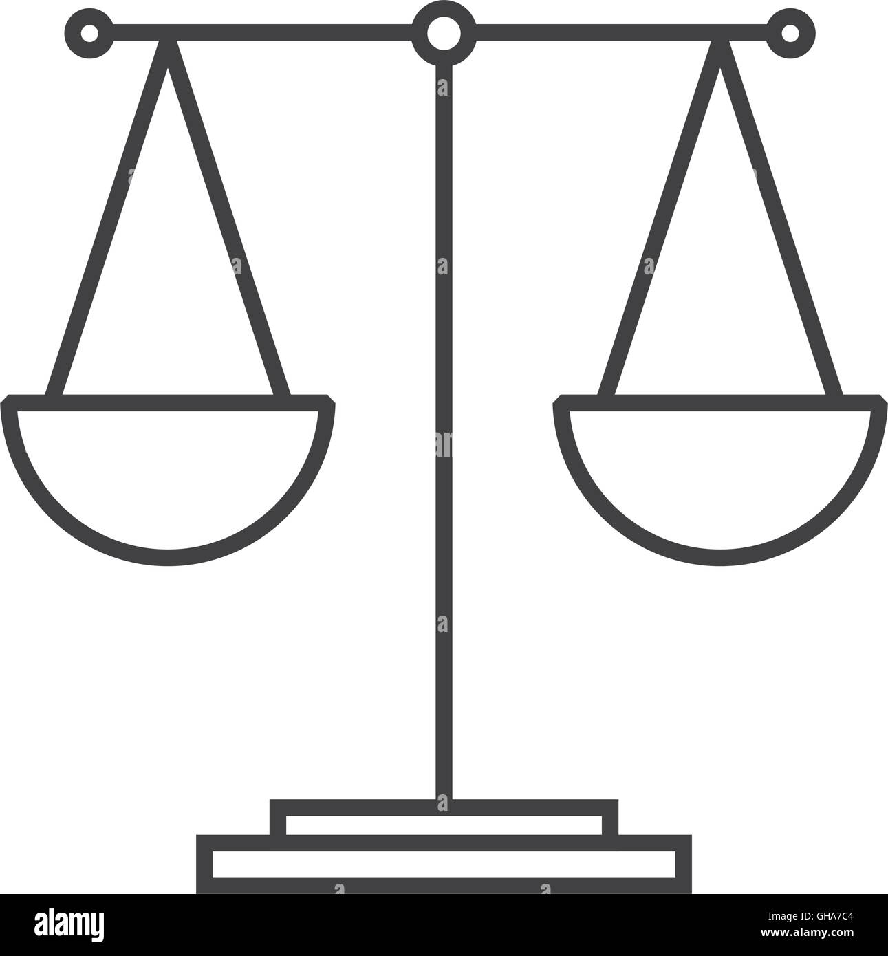 balance equality scale icon Stock Vector Image & Art - Alamy