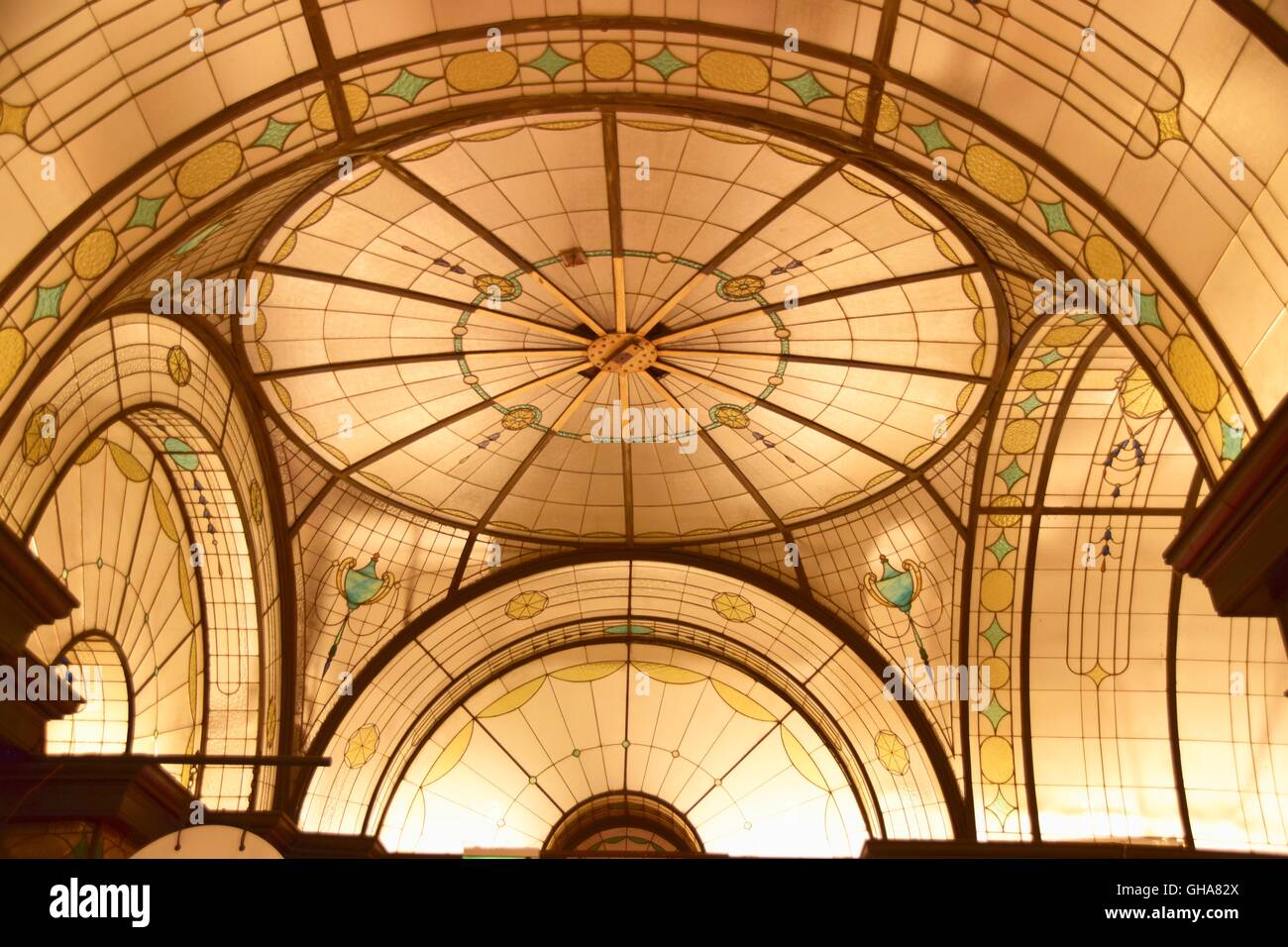 Nicholas Building arcade ceiling, Melbourne, Australia Stock Photo - Alamy