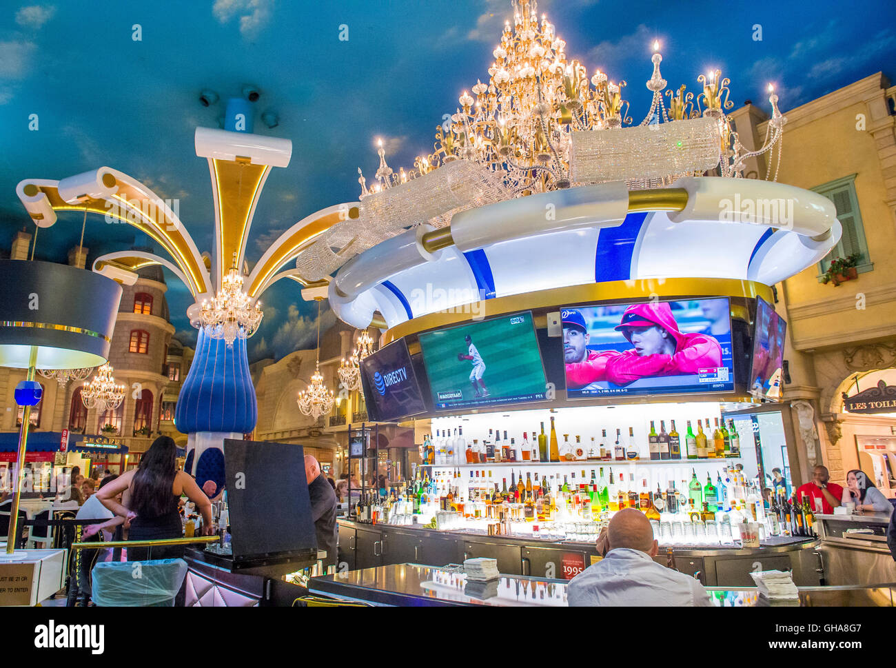 Paris hotel las vegas interior hi-res stock photography and images - Alamy