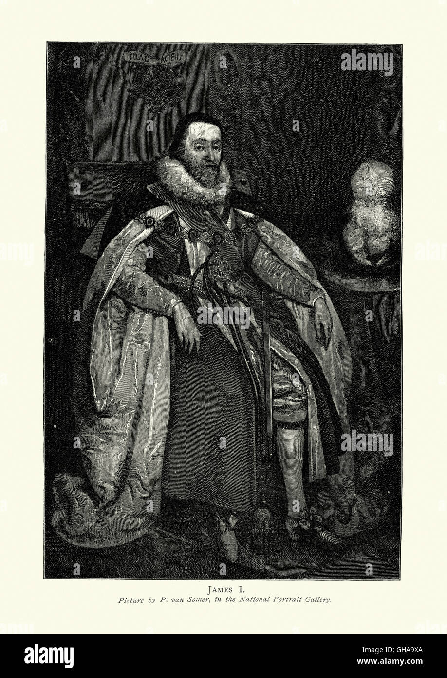 James i of scotland portrait hi-res stock photography and images - Alamy