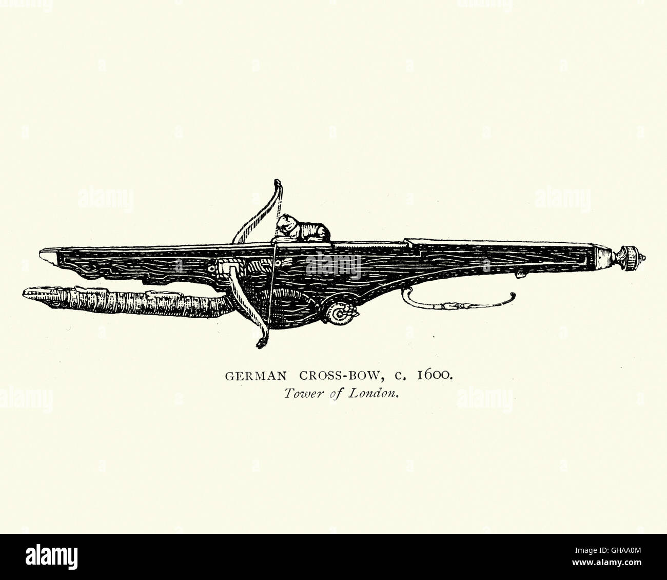 German Crossbow c. 1600 Stock Photo - Alamy