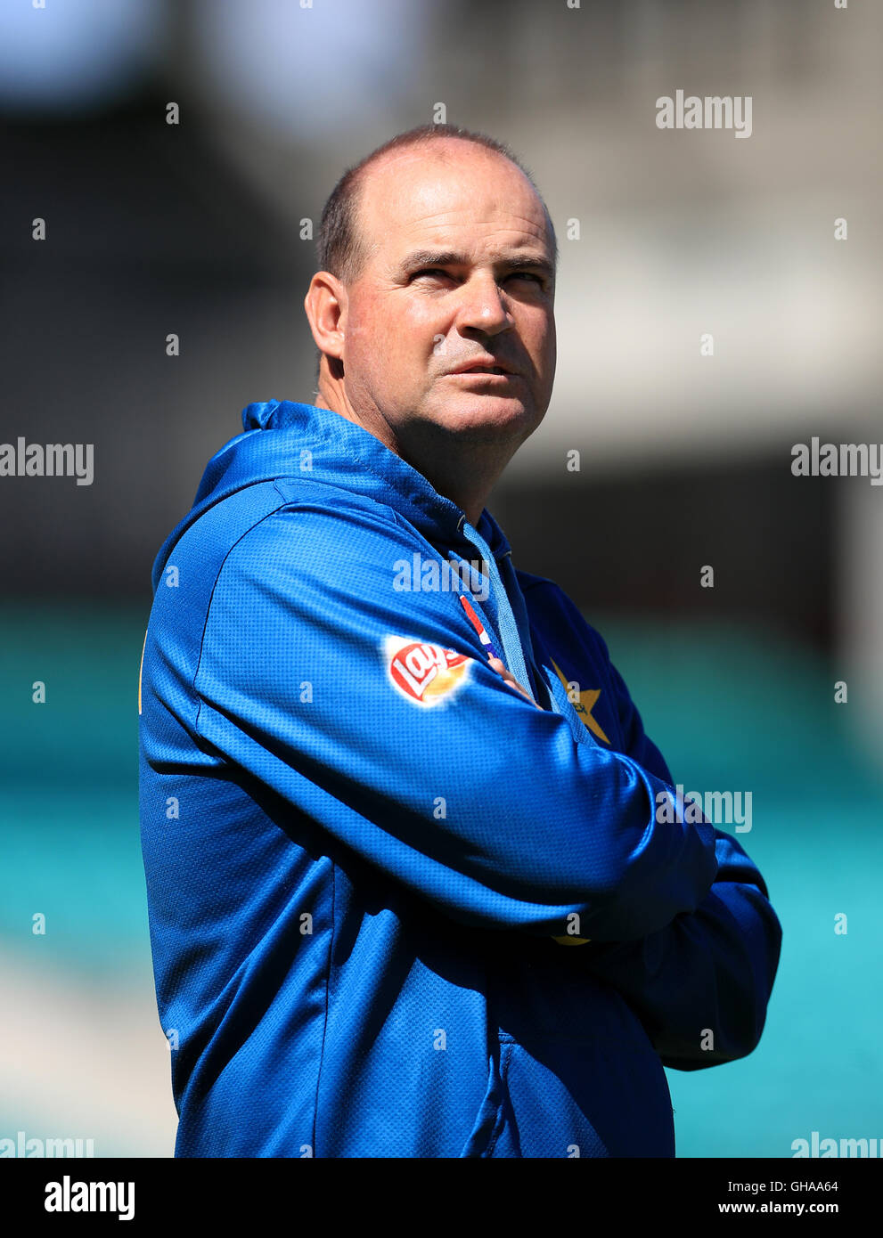 Pakistan head coach Mickey Arthur during a nets session at The Kia Oval ...