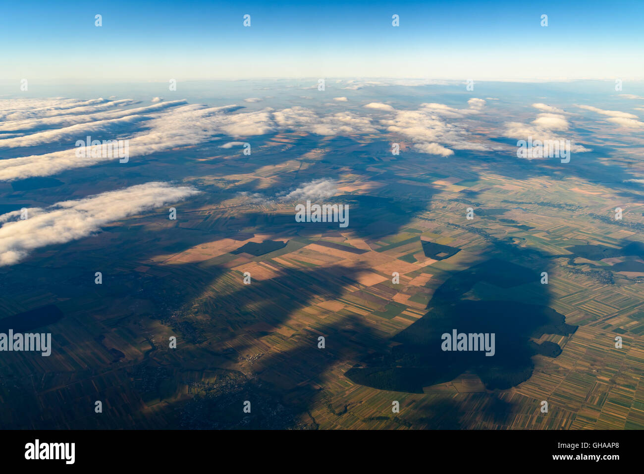 Earth Photo From 10.000m (32.000 feet) Above Ground Stock Photo - Alamy