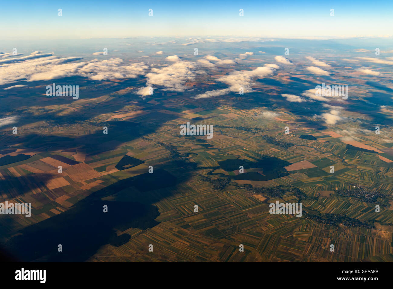 Earth Photo From 10.000m (32.000 feet) Above Ground Stock Photo - Alamy