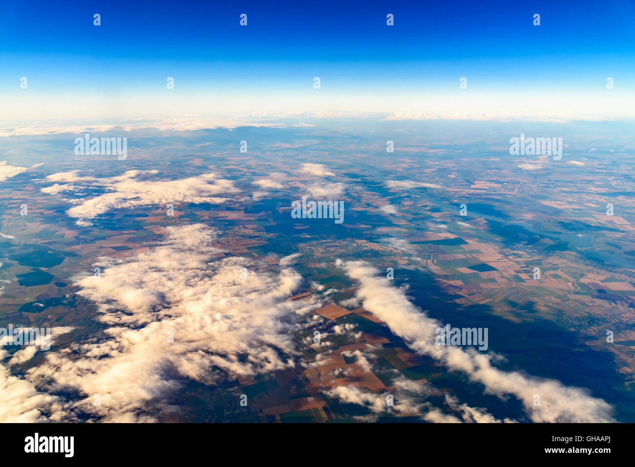 Earth Photo From 10.000m (32.000 feet) Above Ground Stock Photo - Alamy