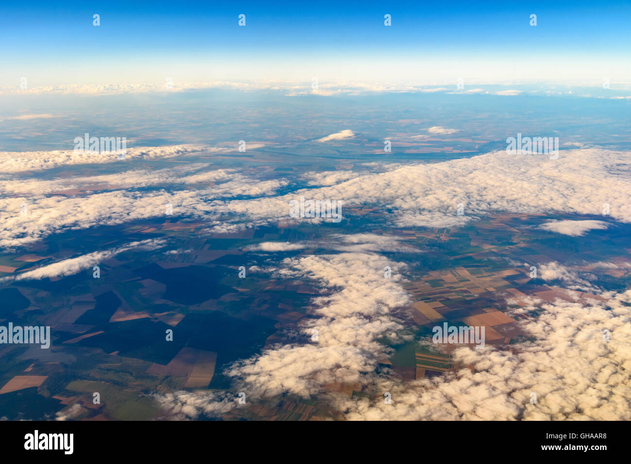 Earth Photo From 10.000m (32.000 feet) Above Ground Stock Photo - Alamy