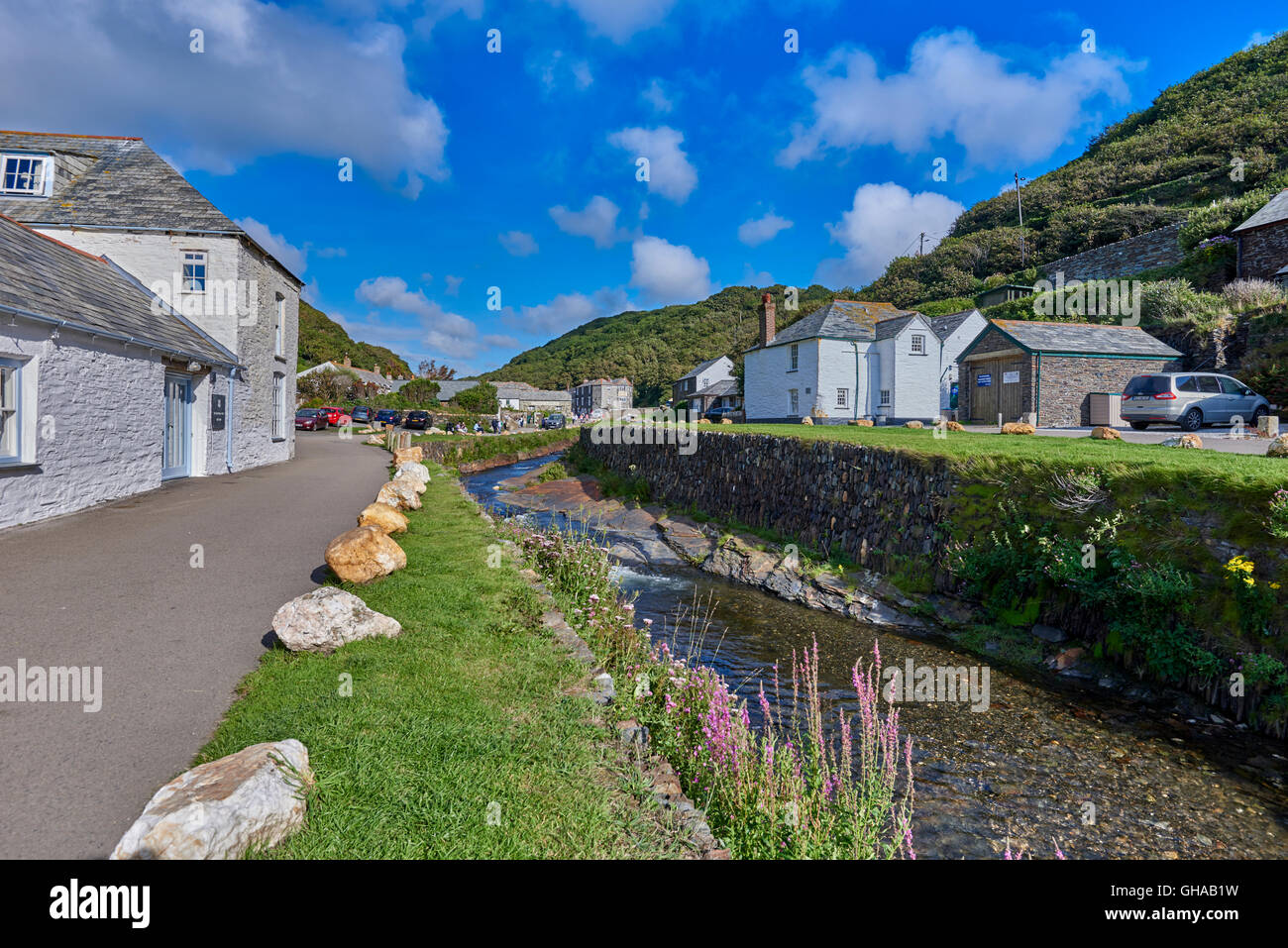Boscastle is a village and fishing port on the north coast of Cornwall ...
